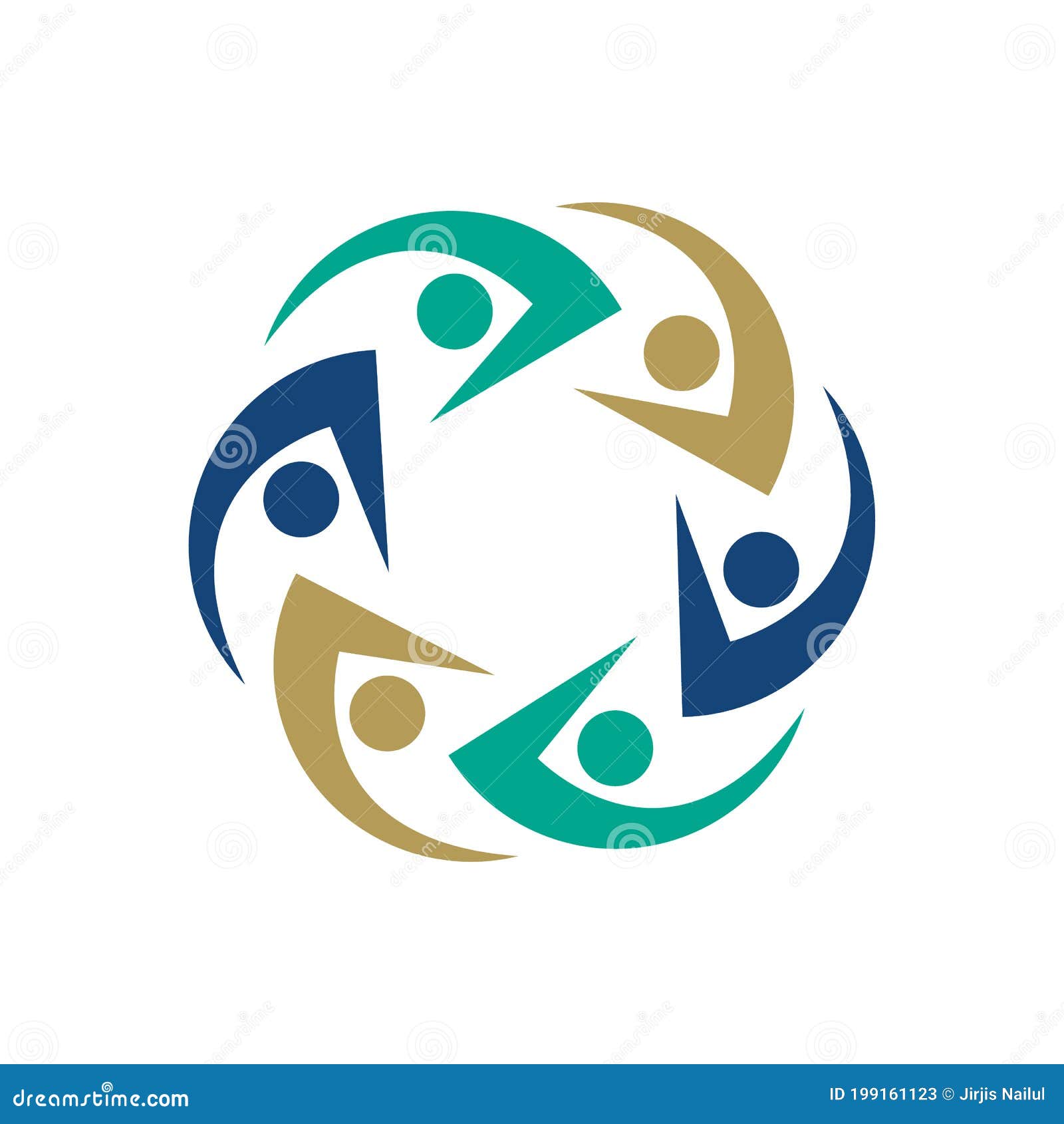 Illustration Design Symbol Icons of People Together Stock Vector ...