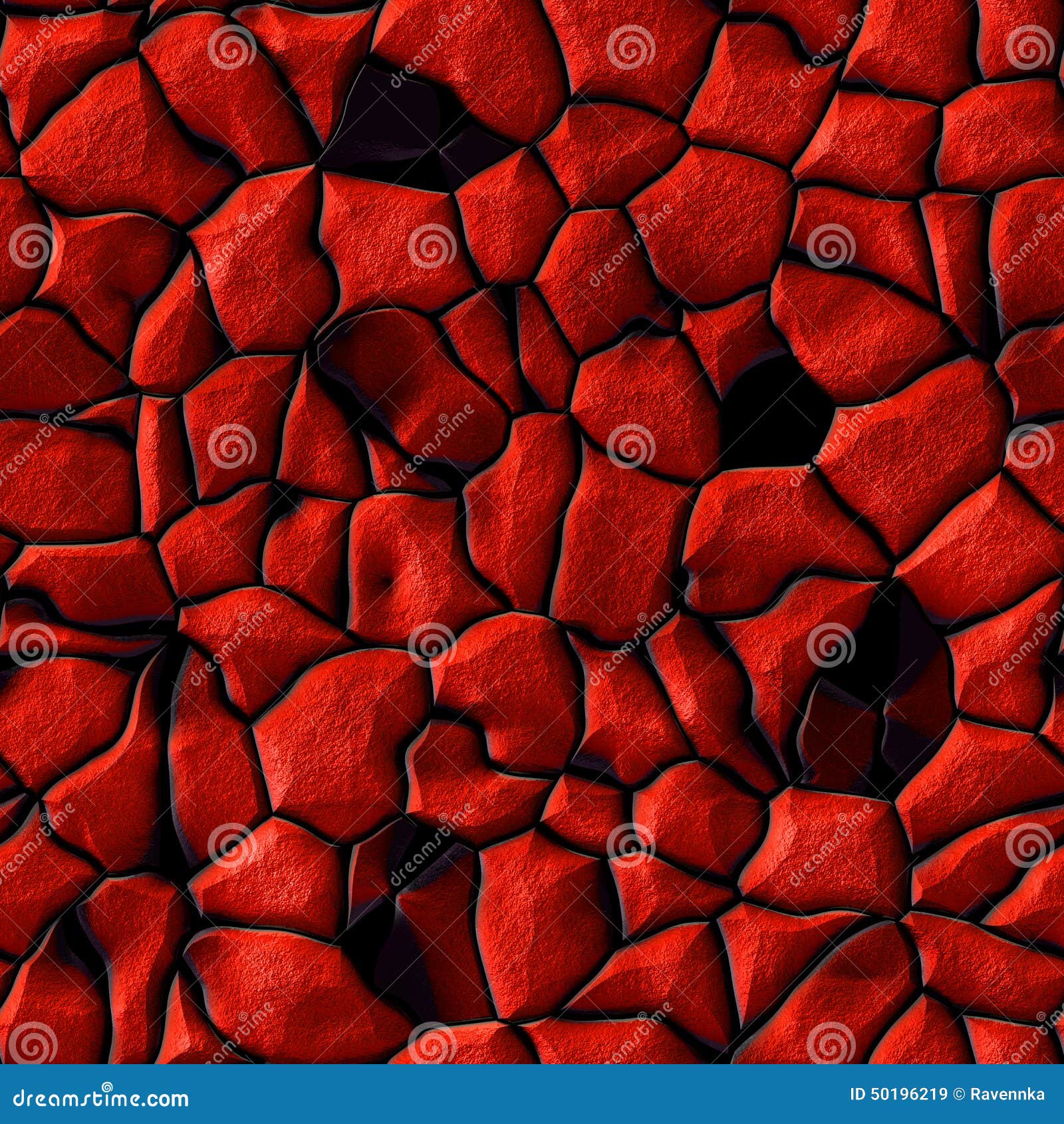 Illustration of Detailed Red Rock Seamless Pattern Stock Image - Image ...