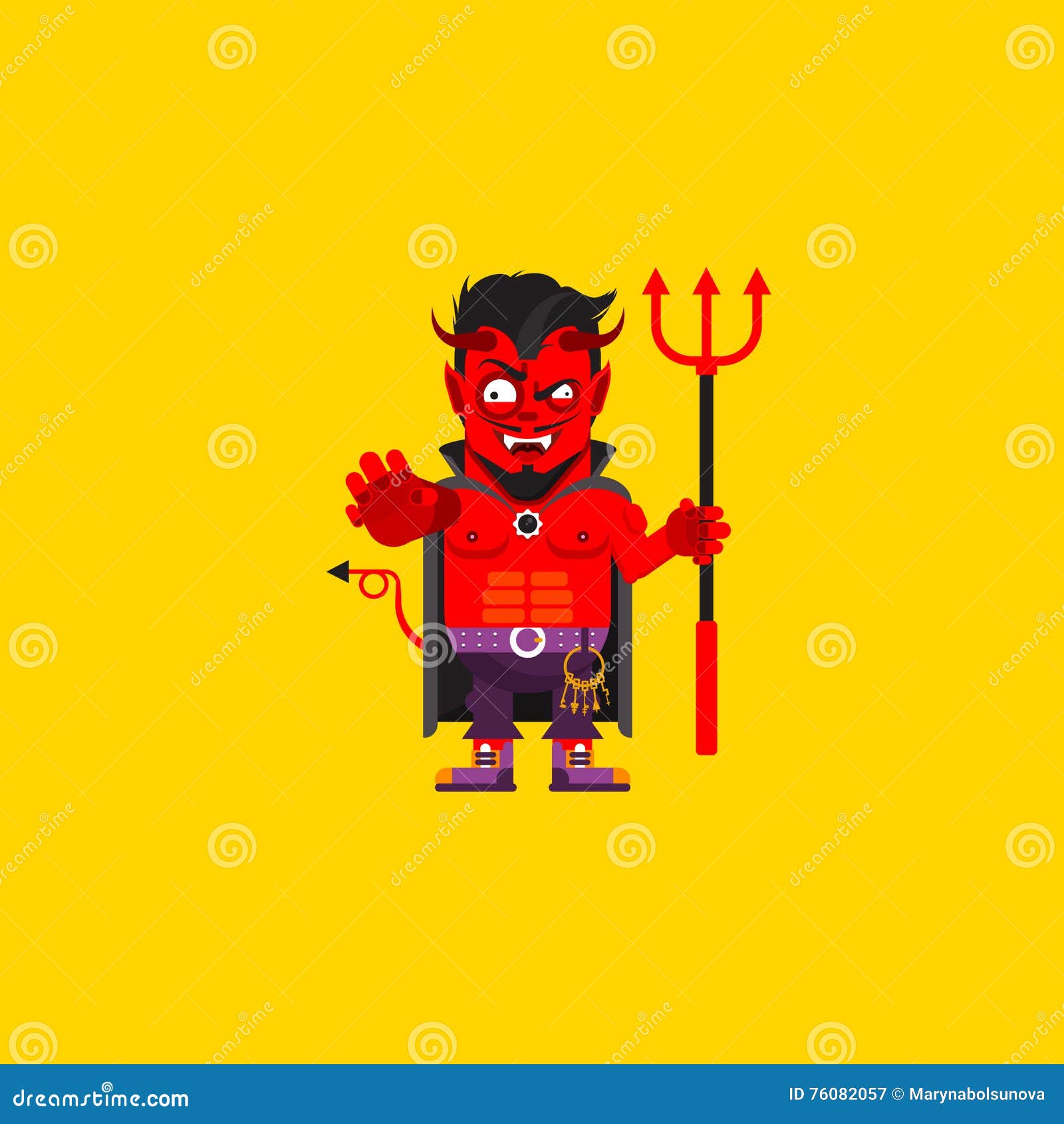 3d Illustration Of Devil Jin, Tekken Jin, Royalty-Free Stock Photo ...