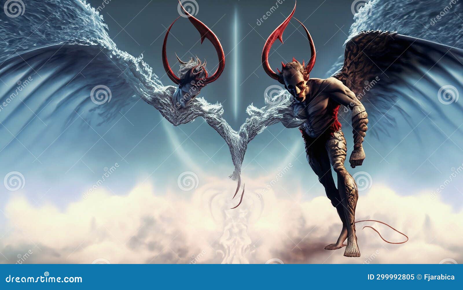 Illustration of Devils stock illustration. Illustration of statue ...