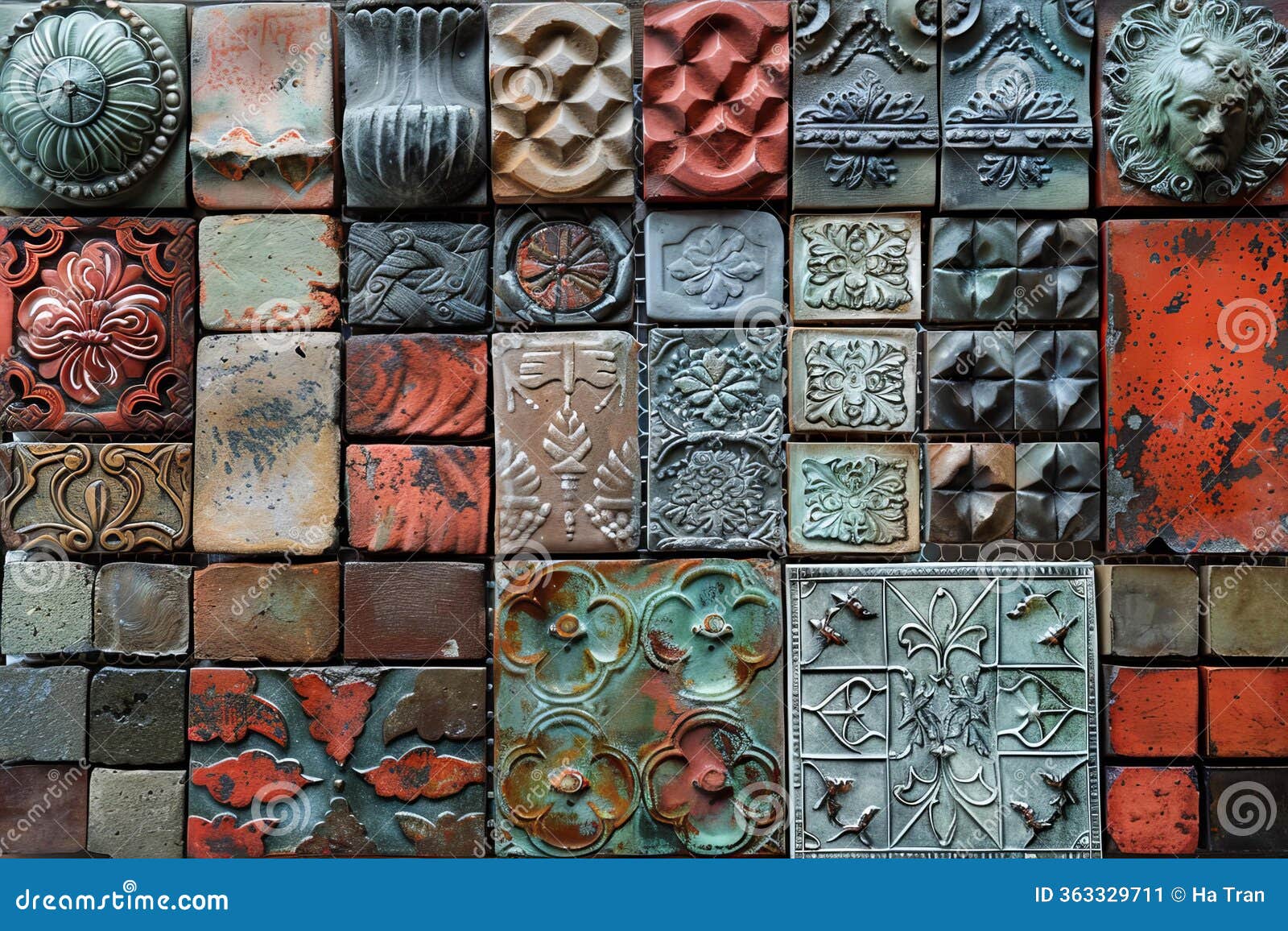 Digital Artwork of the Antique Tile Pattern of Tile Design, High ...