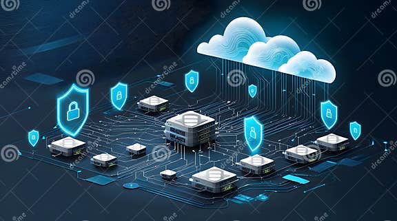 Innovative Cloud Security Network with Encrypted Connections and Data ...