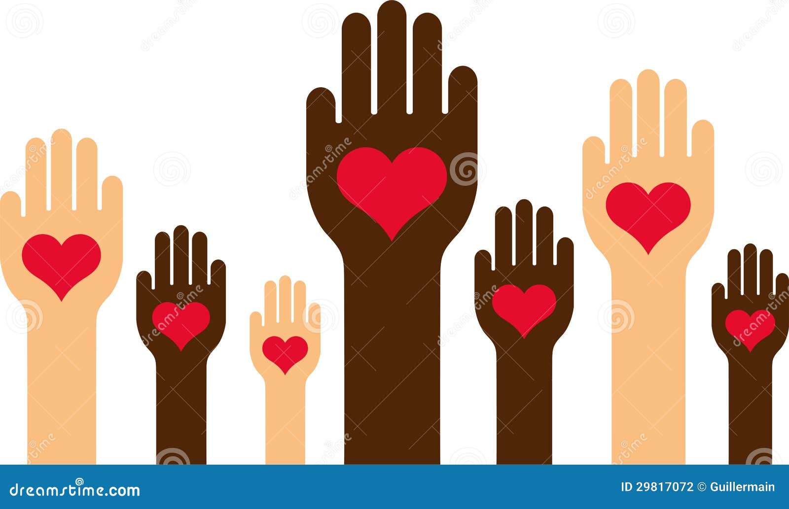 Images Of Diverse Hands Clipart