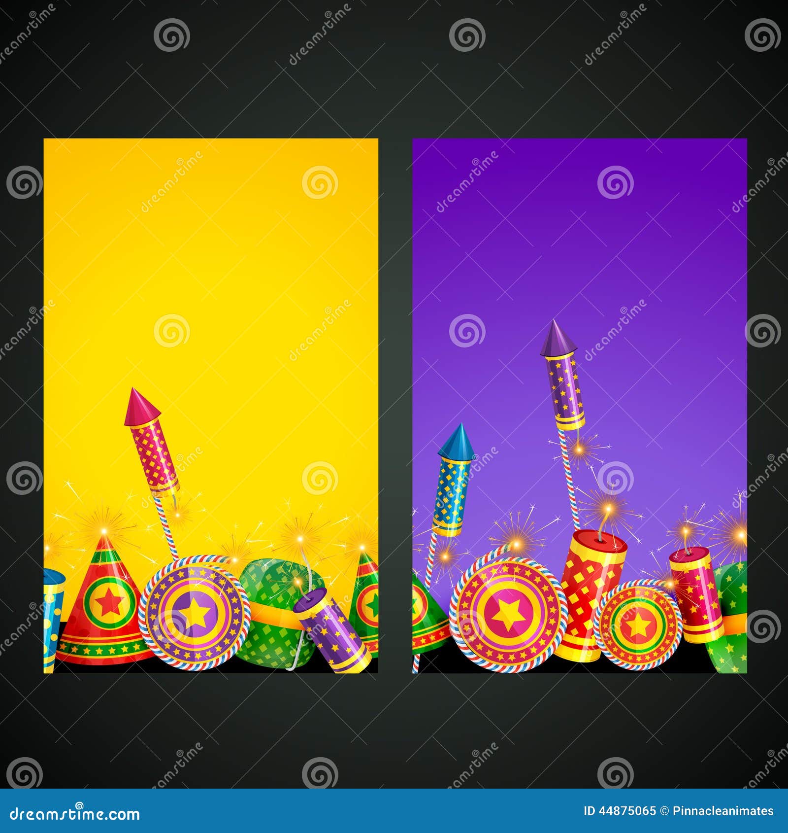 Diwali Card Design, Diya With Laxmi Background Cartoon Vector ...