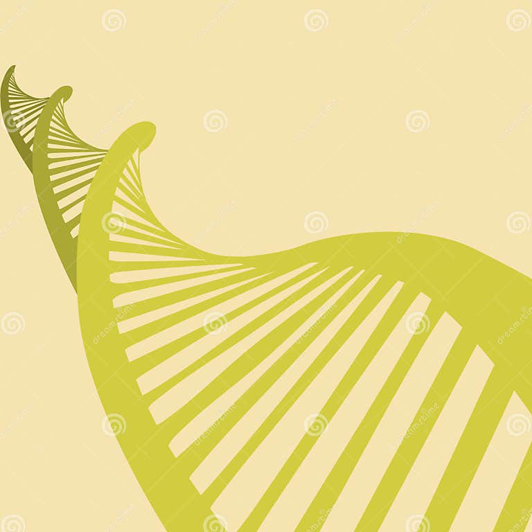 Illustration of DNA in Flat Design Stock Vector - Illustration of ...
