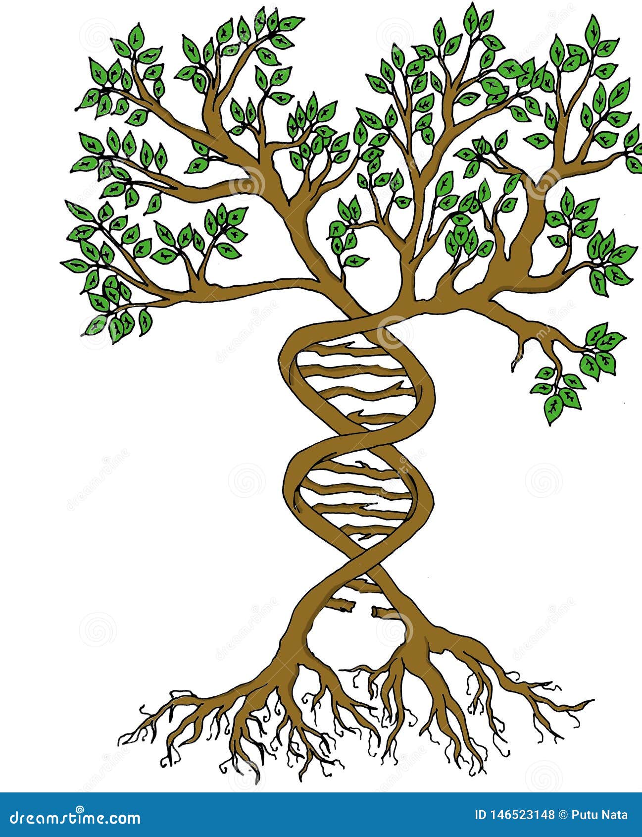 Hand Drawn Science Illustration Stock Photo - Image of white, design ...