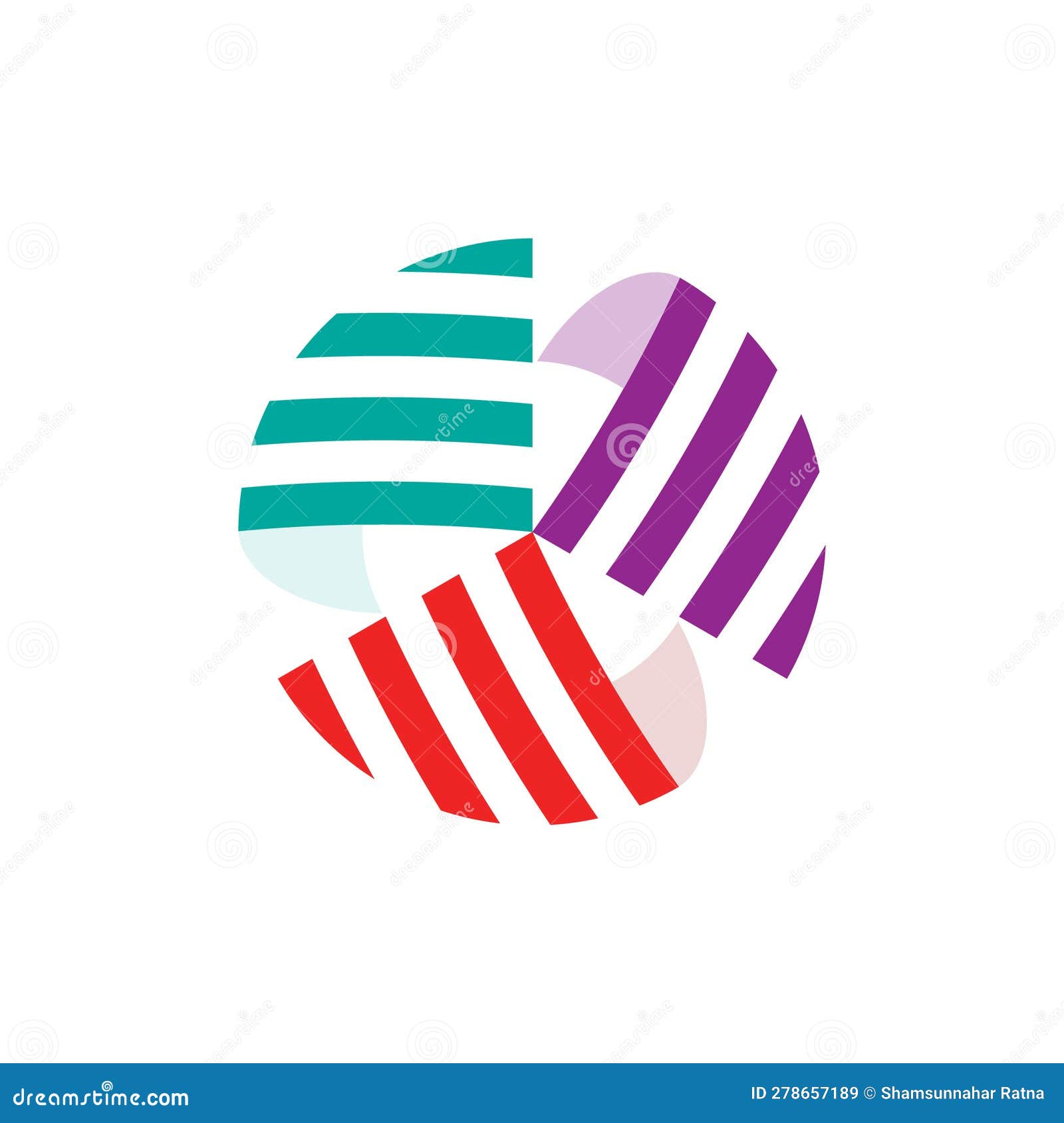 Illustration Drawing of a Globe Computer Logo Stock Vector ...