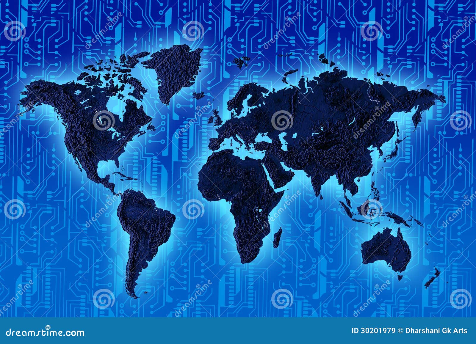 World And Electrical Connections Logo Vector Illustration ...