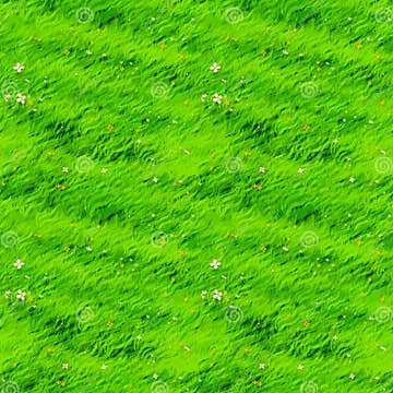 Illustration of Drawn Toon Seamless Grass Texture Stock Illustration ...