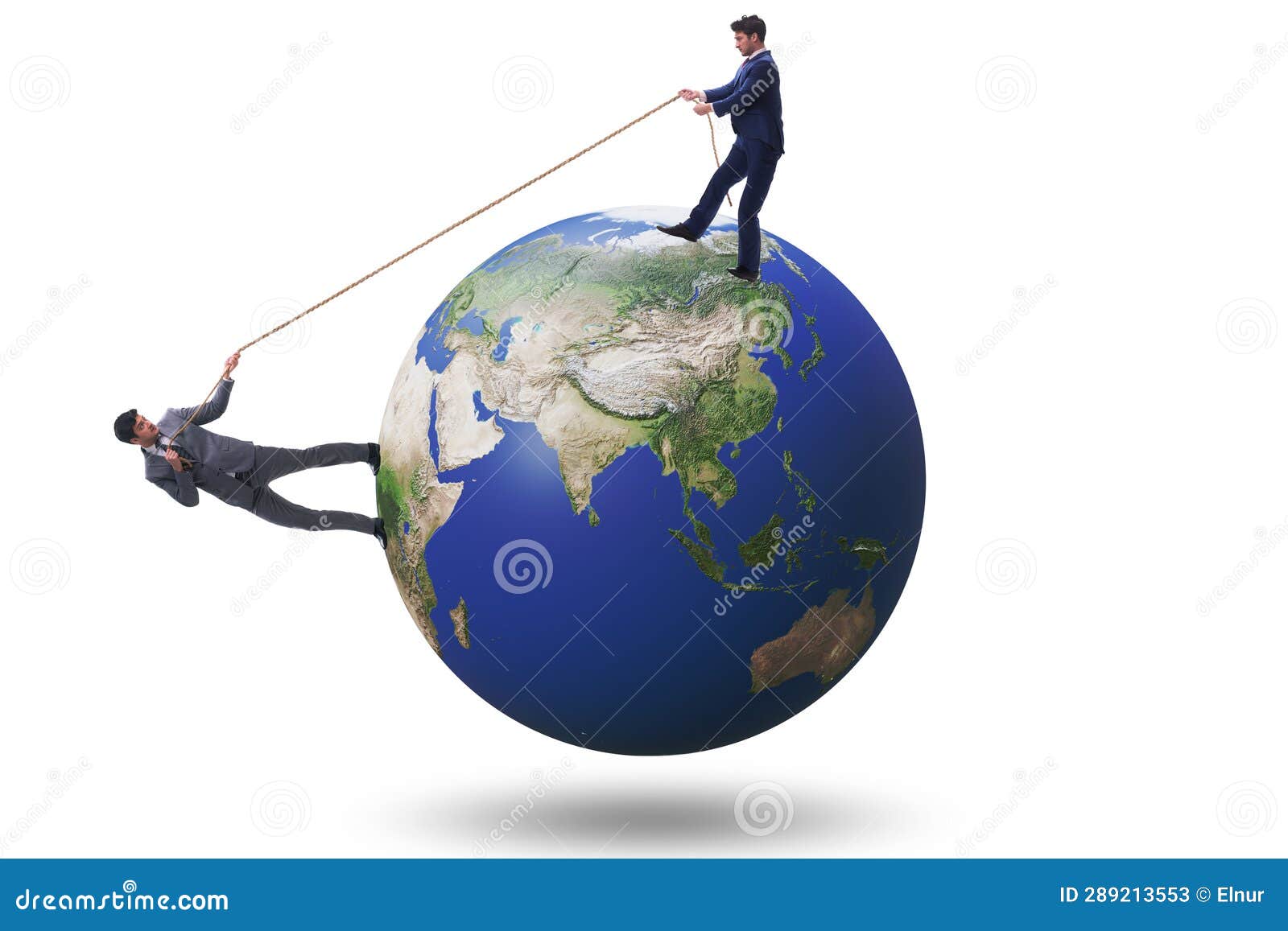 Illustration Du Conflit International Mondial Illustration Stock ...