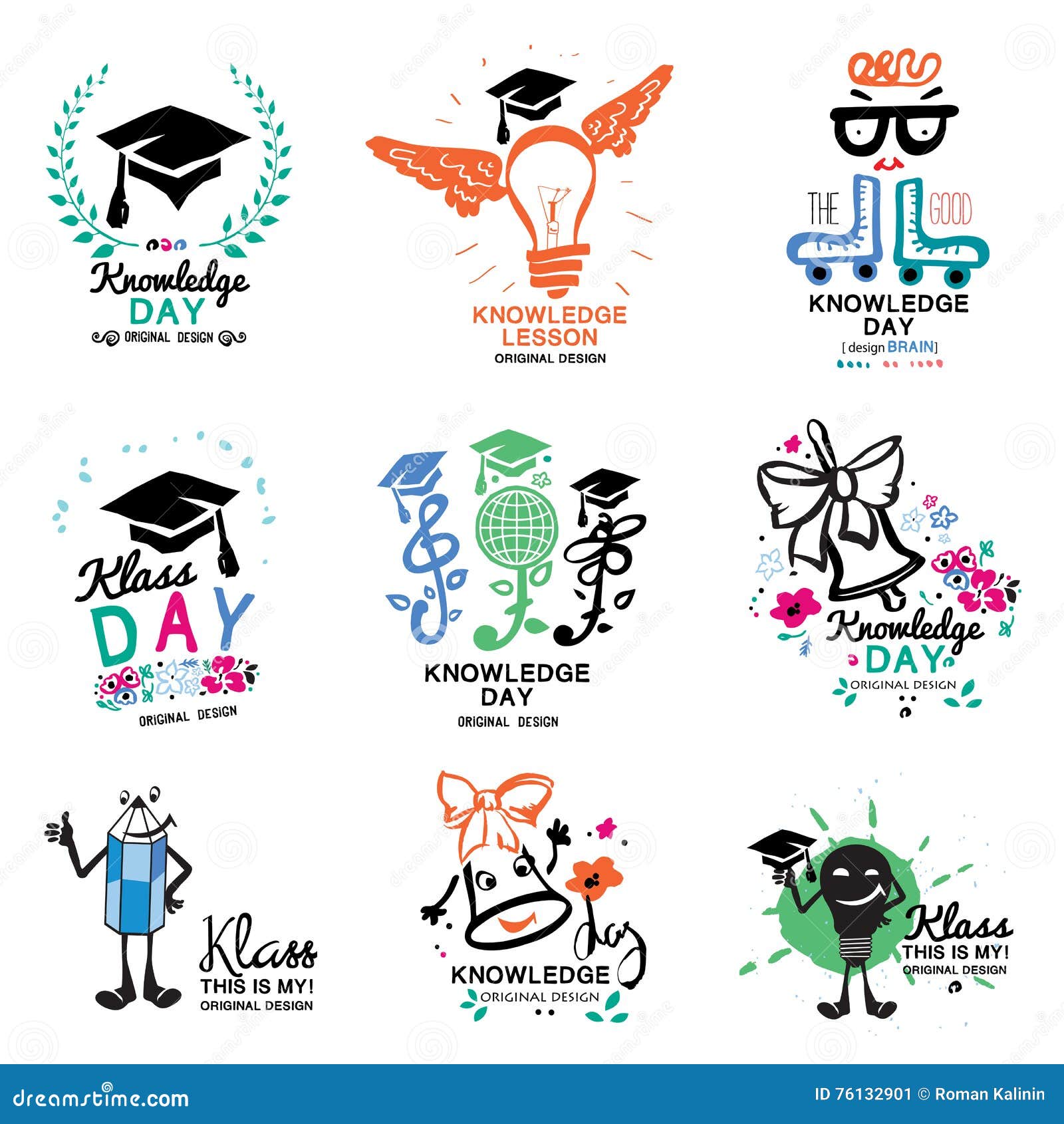 Illustration Du Jour Du Professeur, Logo Illustration de Vecteur ...