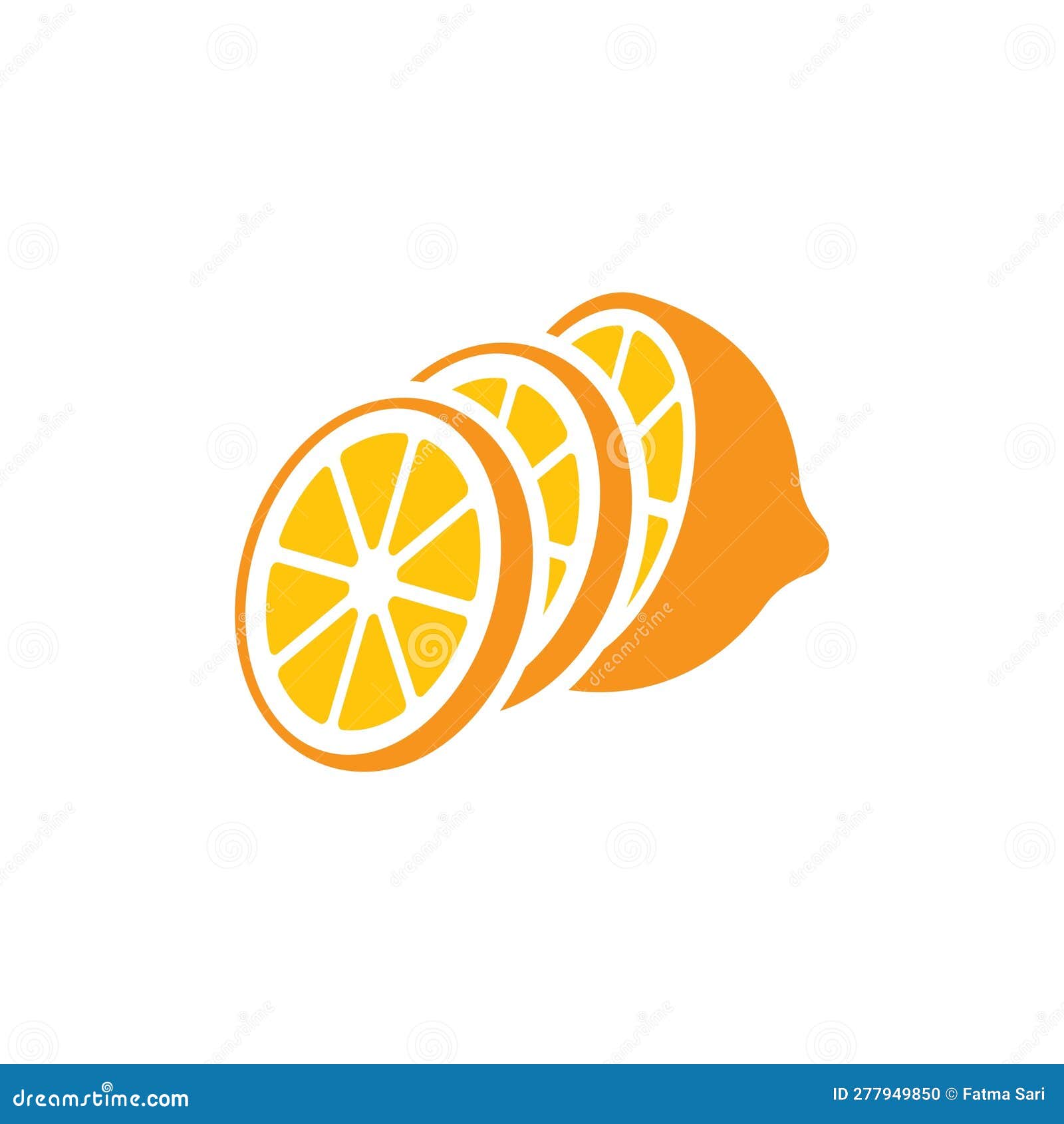 Illustration Du Logo Citron Illustration de Vecteur - Illustration of ...