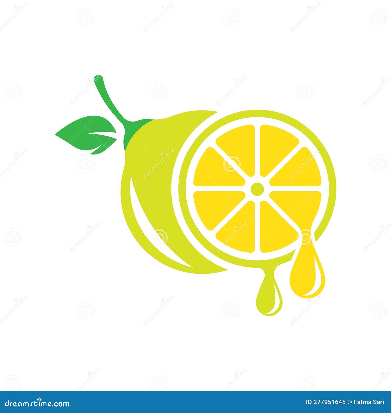 Illustration Du Logo Citron Illustration de Vecteur - Illustration du ...