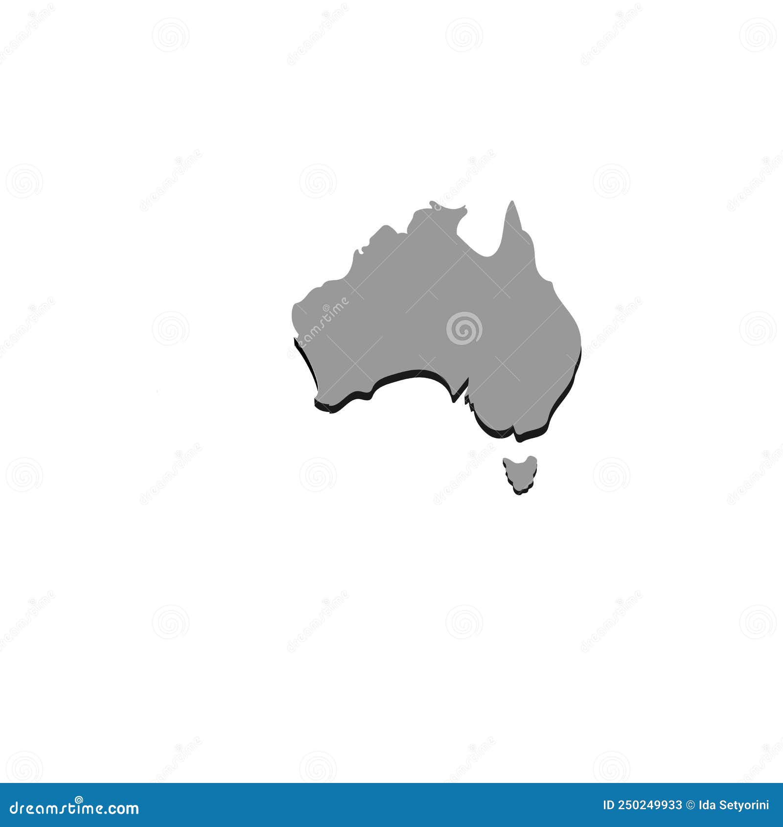Illustration Du Logo De La Carte Australienne Illustration Stock ...