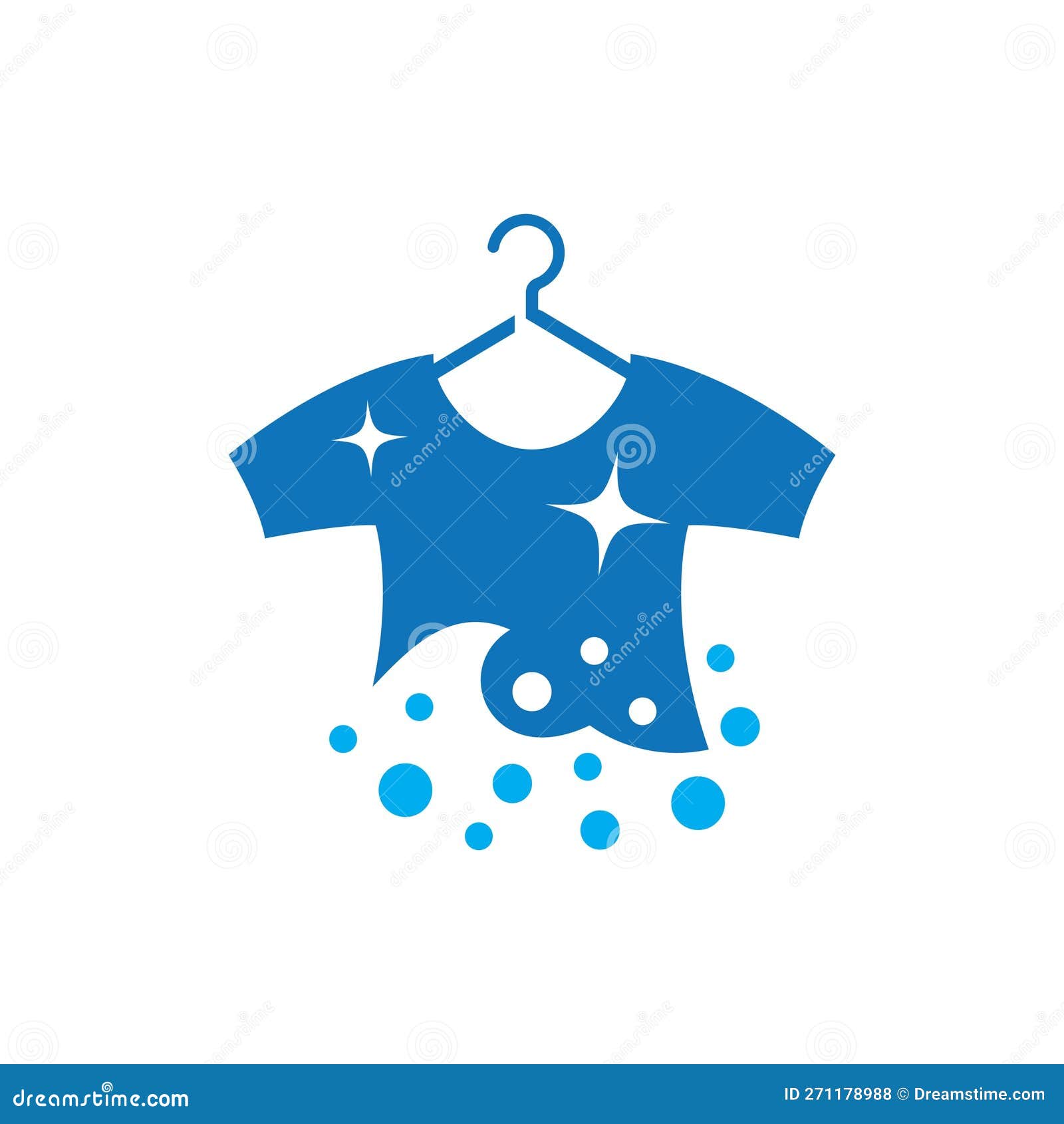 Illustration Du Logo De Lessive Illustration de Vecteur - Illustration ...