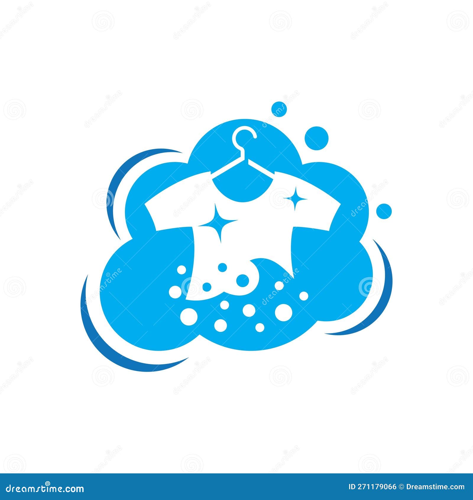 Illustration Du Logo De Lessive Illustration de Vecteur - Illustration ...