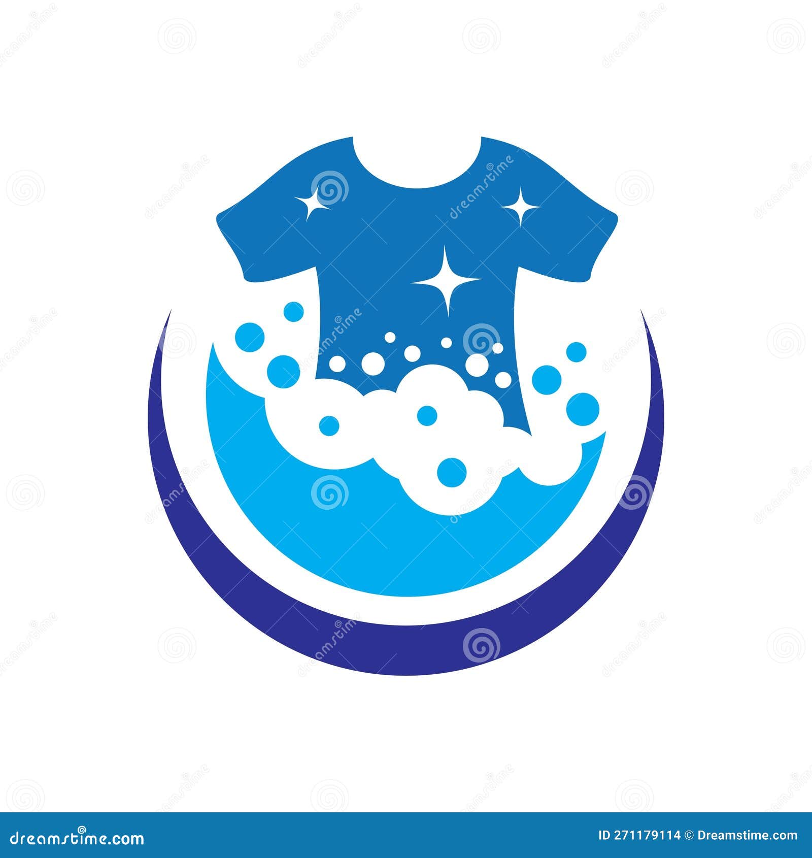 Illustration Du Logo De Lessive Illustration de Vecteur - Illustration ...