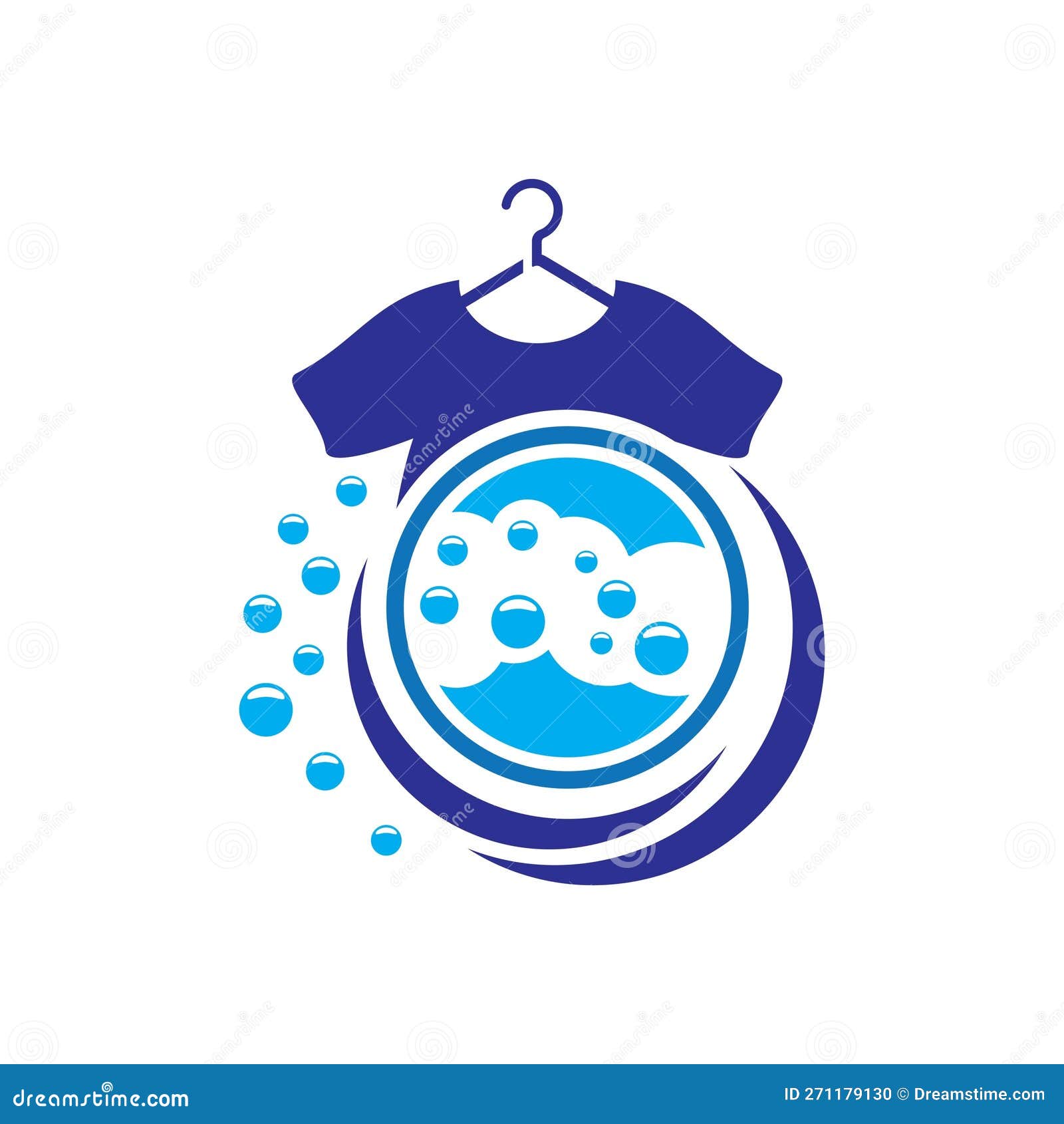 Illustration Du Logo De Lessive Illustration de Vecteur - Illustration ...