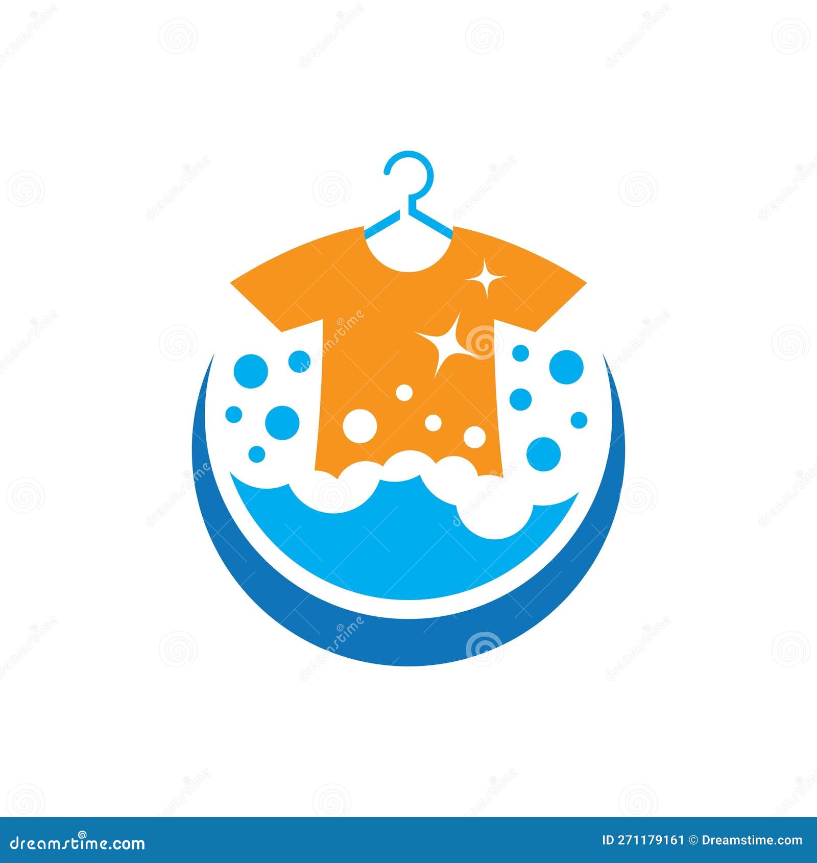 Illustration Du Logo De Lessive Illustration de Vecteur - Illustration ...