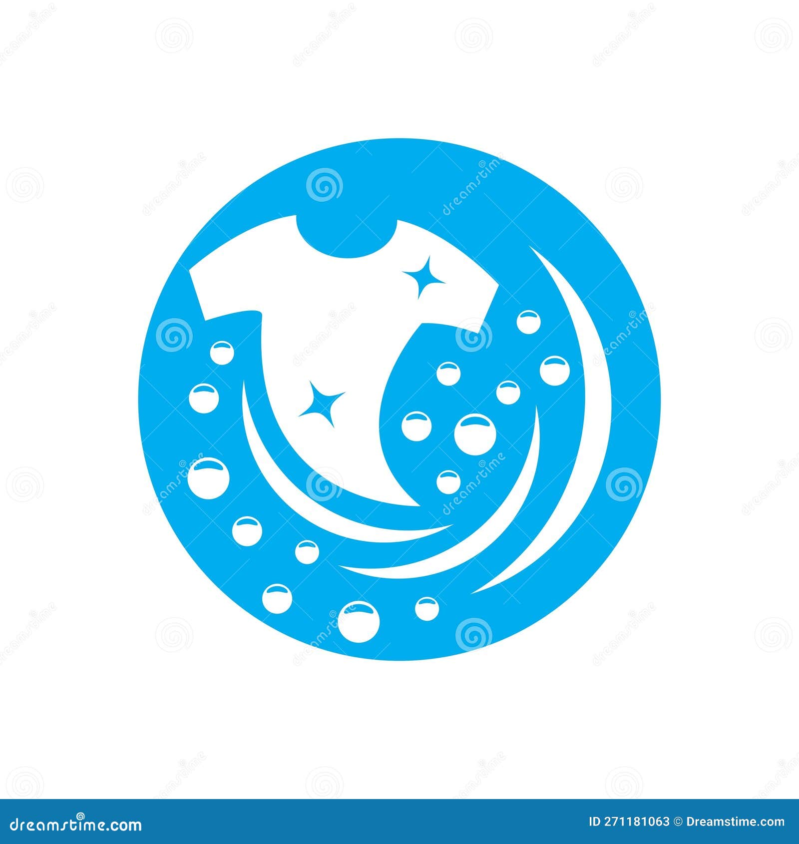 Illustration Du Logo De Lessive Illustration de Vecteur - Illustration ...