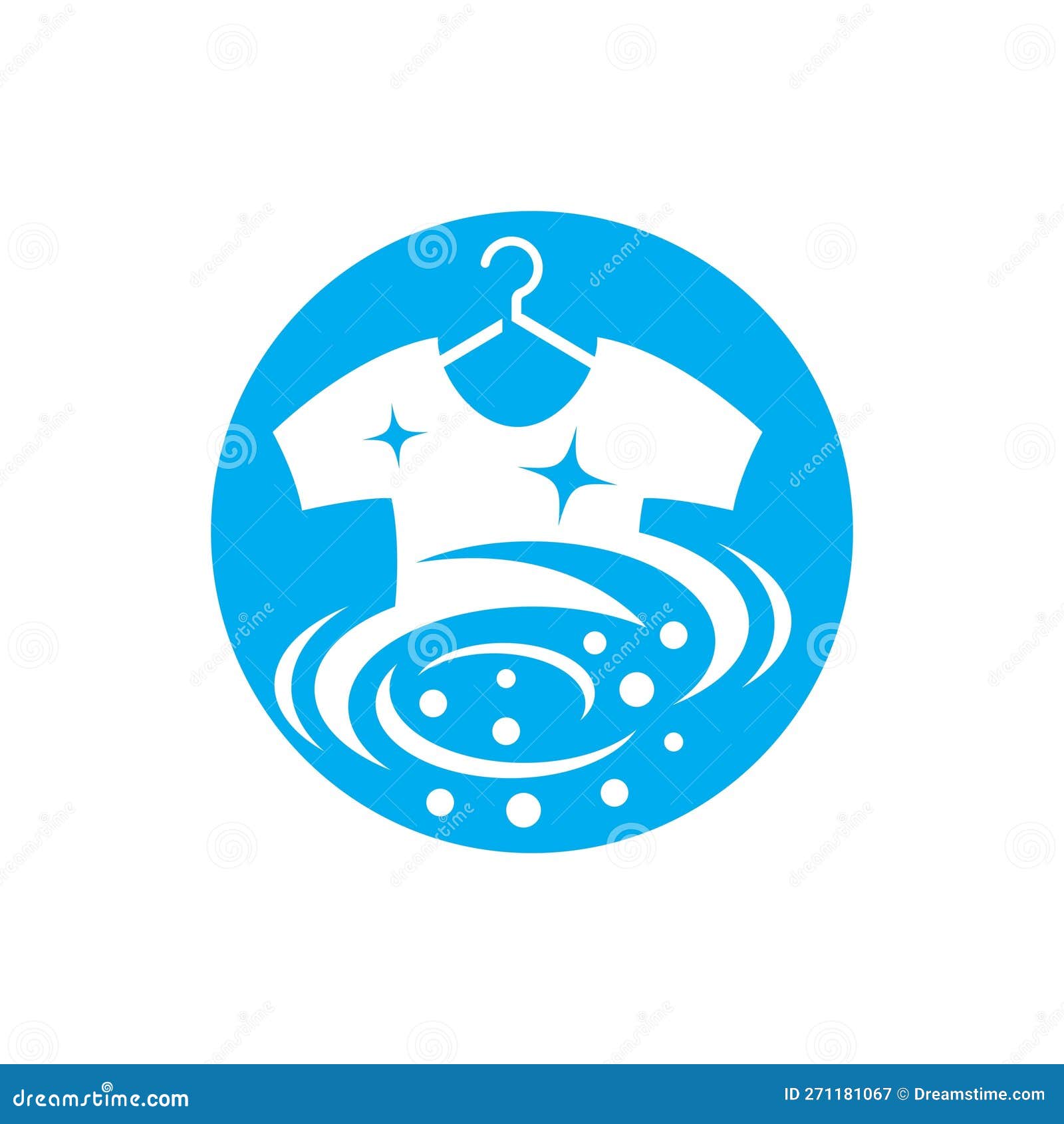 Illustration Du Logo De Lessive Illustration de Vecteur - Illustration ...