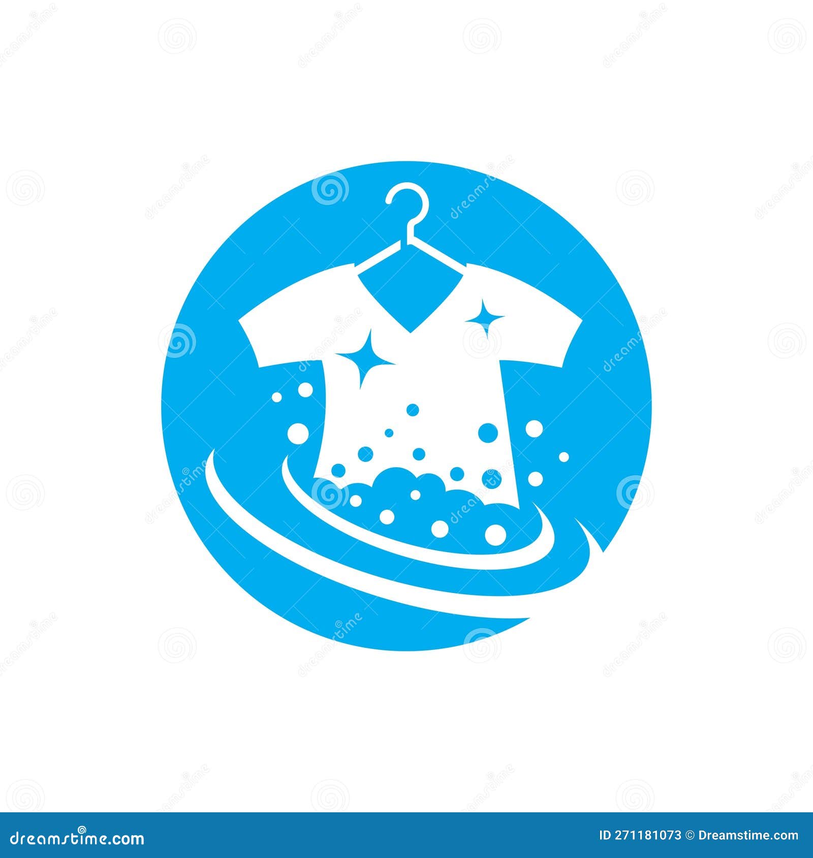 Illustration Du Logo De Lessive Illustration de Vecteur - Illustration ...