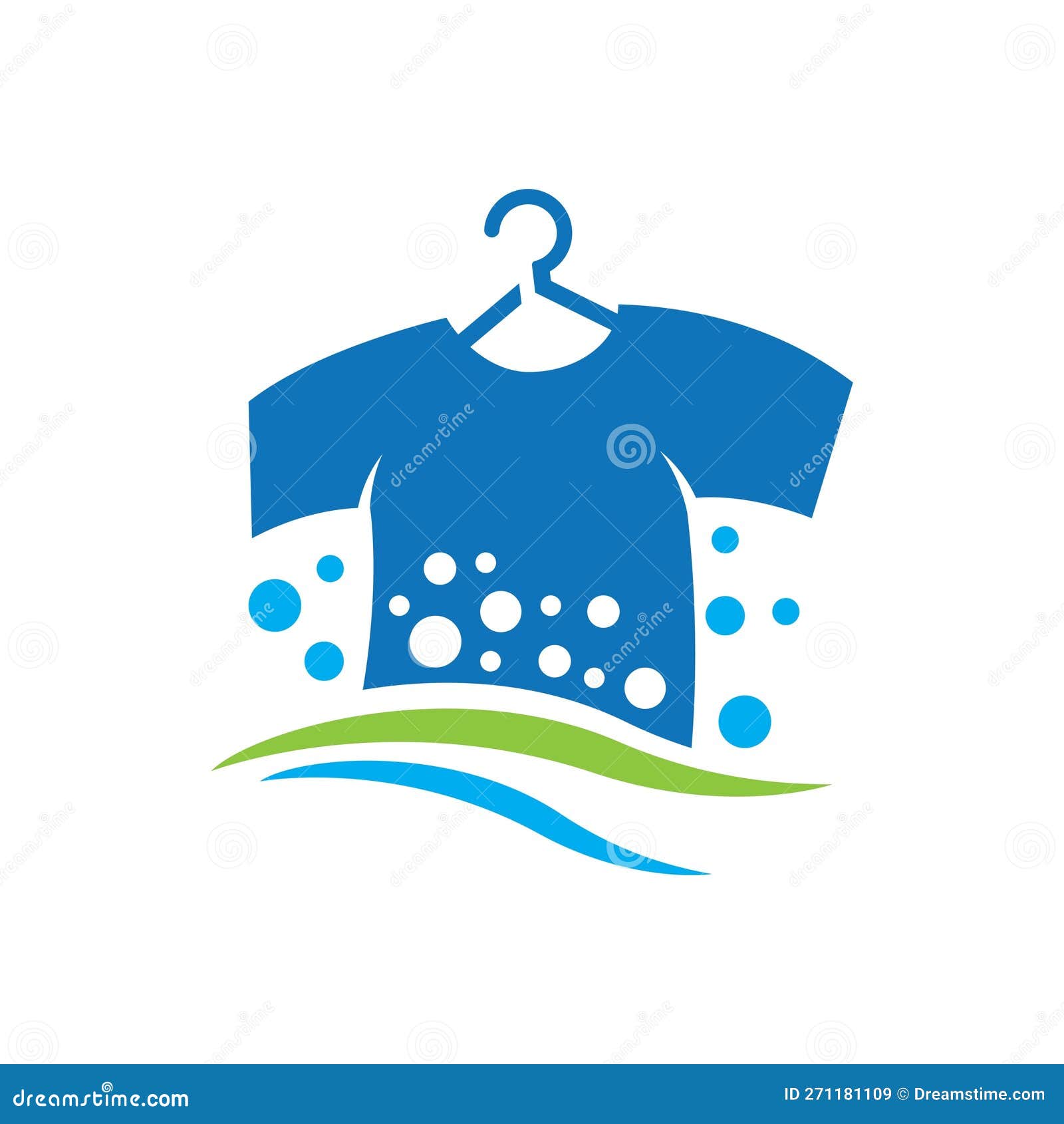 Illustration Du Logo De Lessive Illustration de Vecteur - Illustration ...