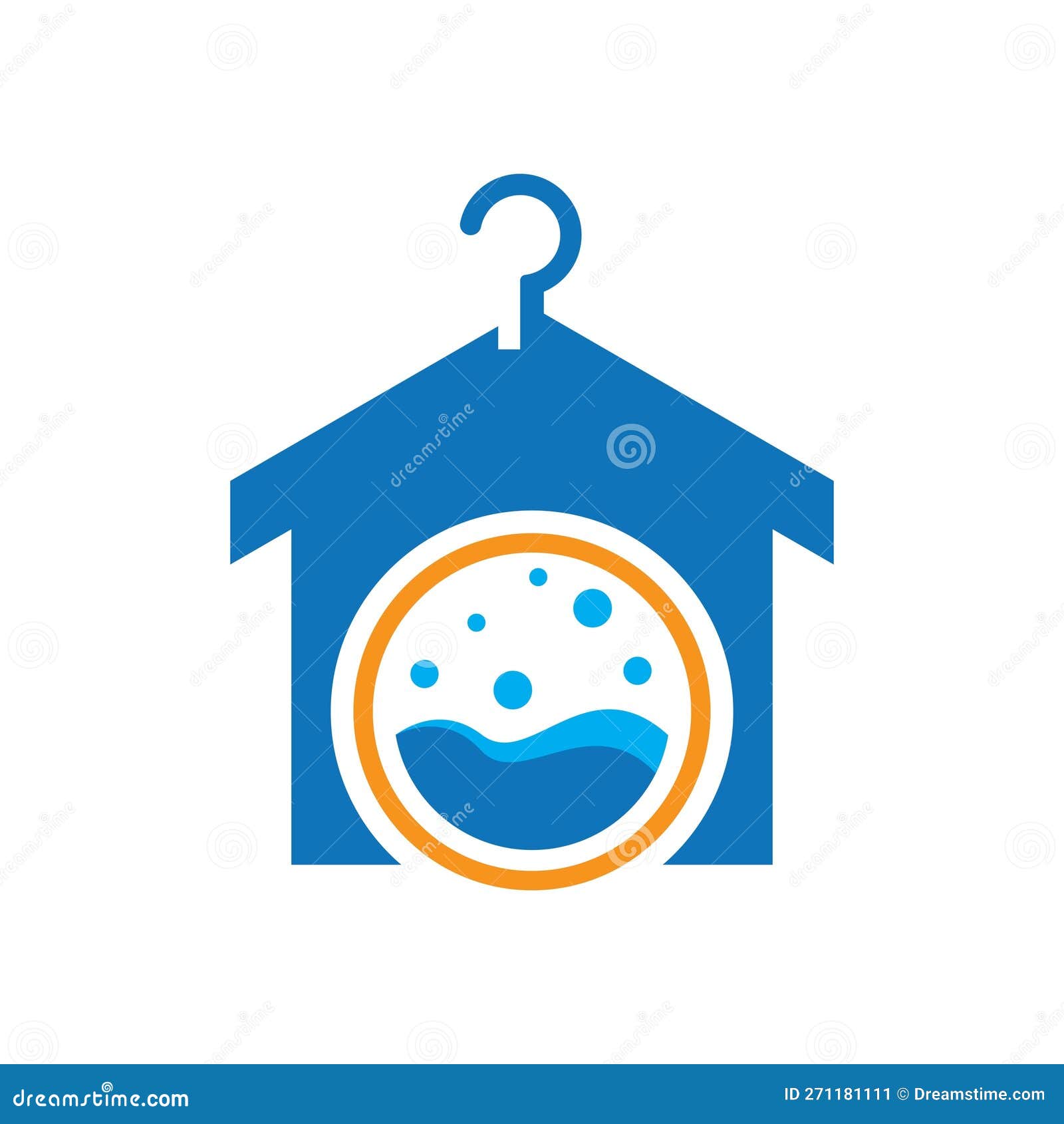 Illustration Du Logo De Lessive Illustration de Vecteur - Illustration ...