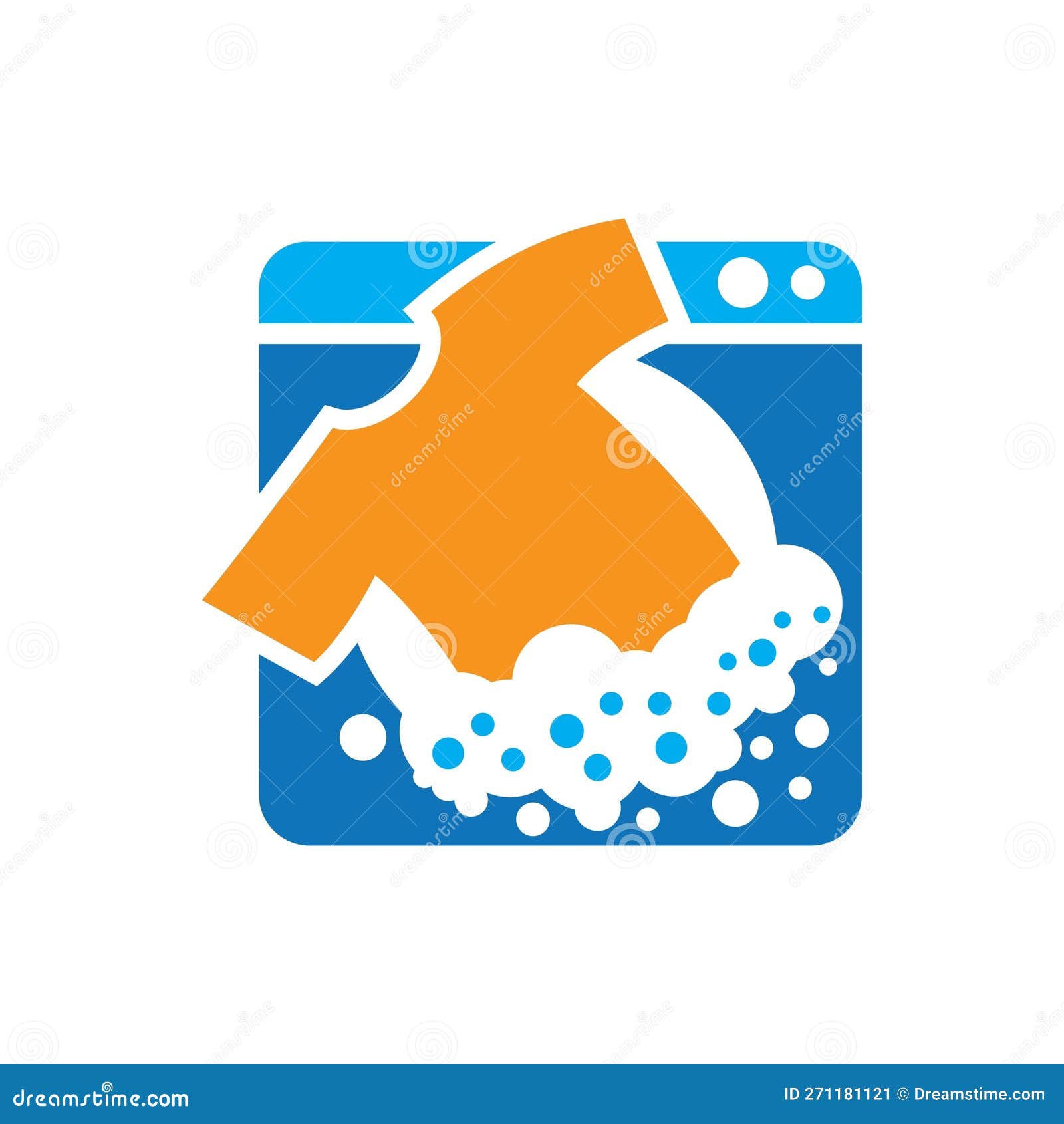 Illustration Du Logo De Lessive Illustration de Vecteur - Illustration ...