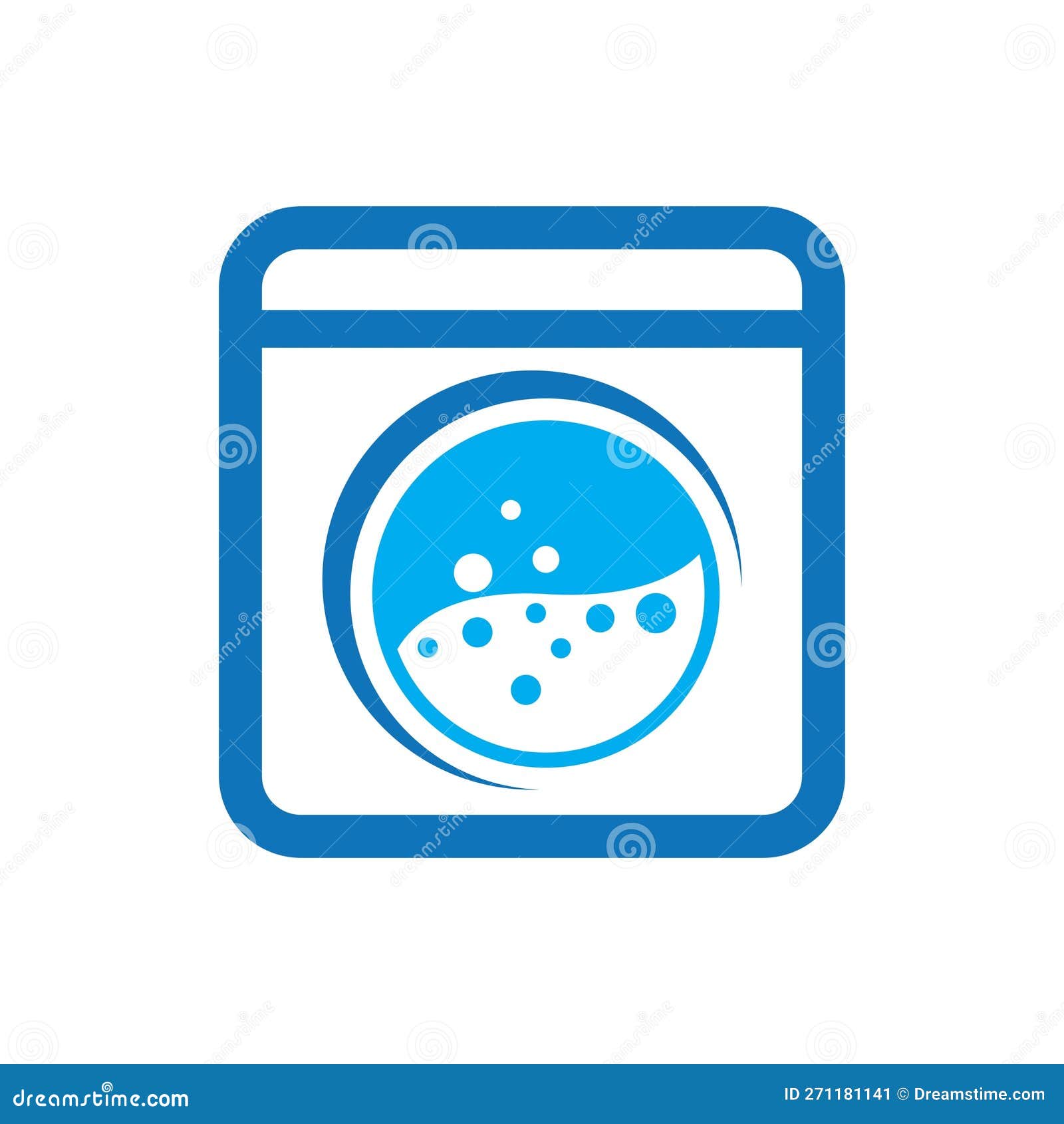 Illustration Du Logo De Lessive Illustration de Vecteur - Illustration ...