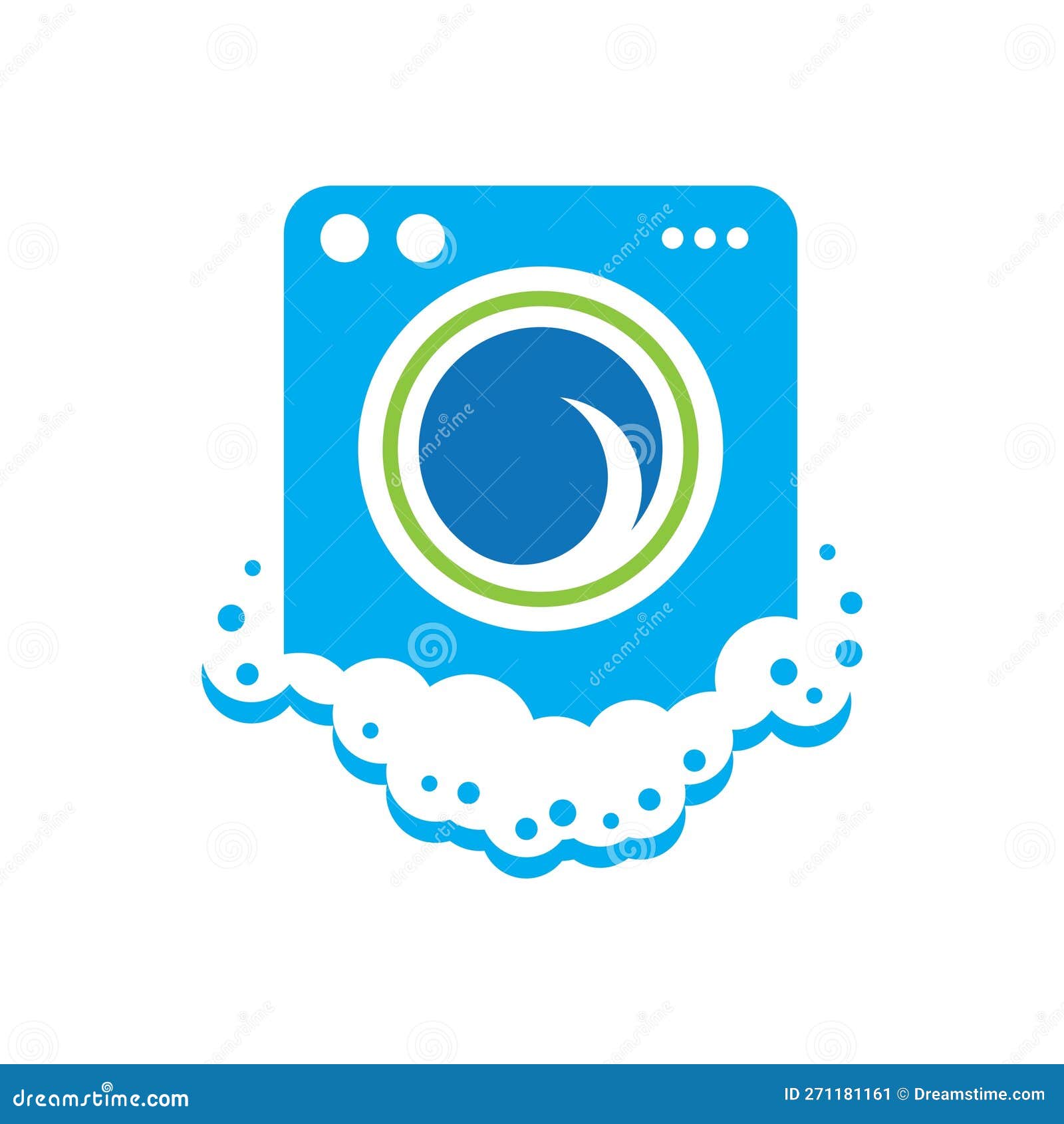 Illustration Du Logo De Lessive Illustration de Vecteur - Illustration ...