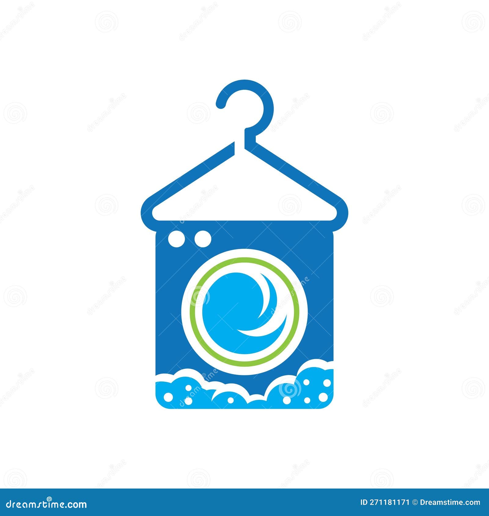 Illustration Du Logo De Lessive Illustration de Vecteur - Illustration ...