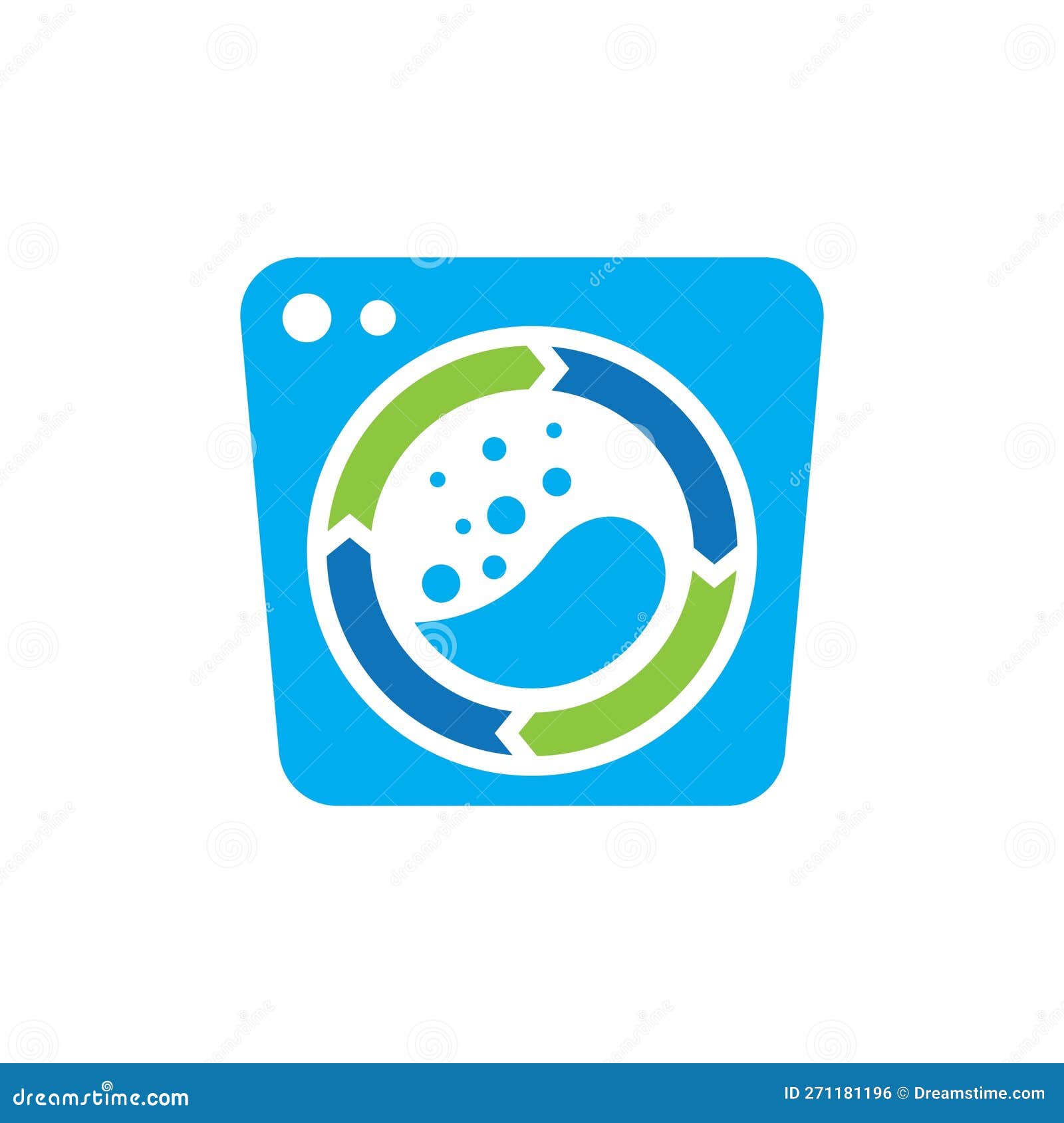 Illustration Du Logo De Lessive Illustration de Vecteur - Illustration ...