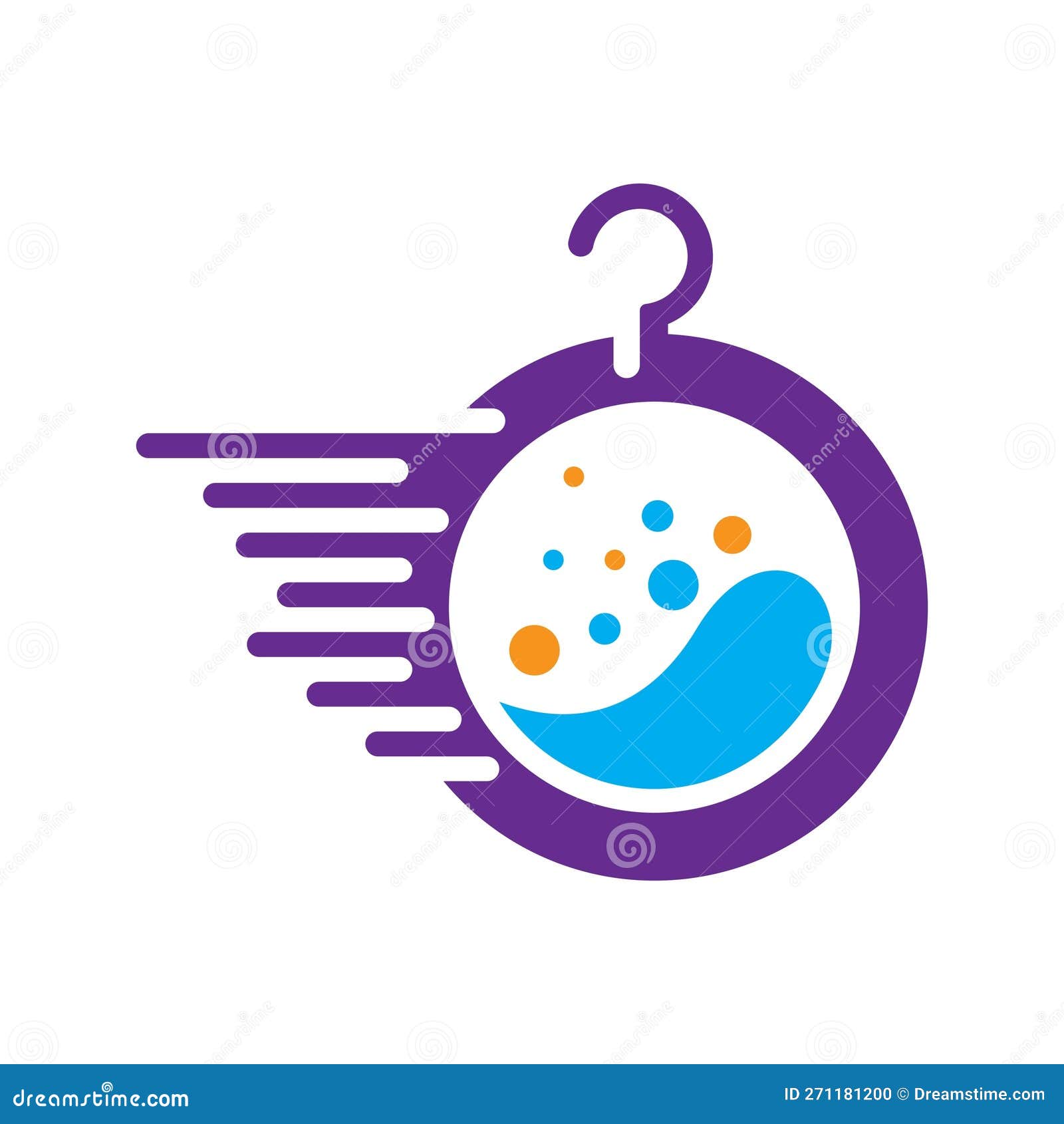 Illustration Du Logo De Lessive Illustration de Vecteur - Illustration ...