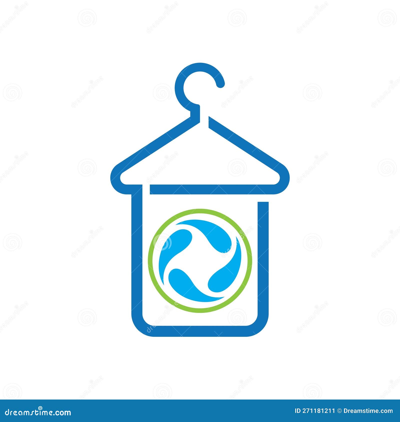 Illustration Du Logo De Lessive Illustration de Vecteur - Illustration ...