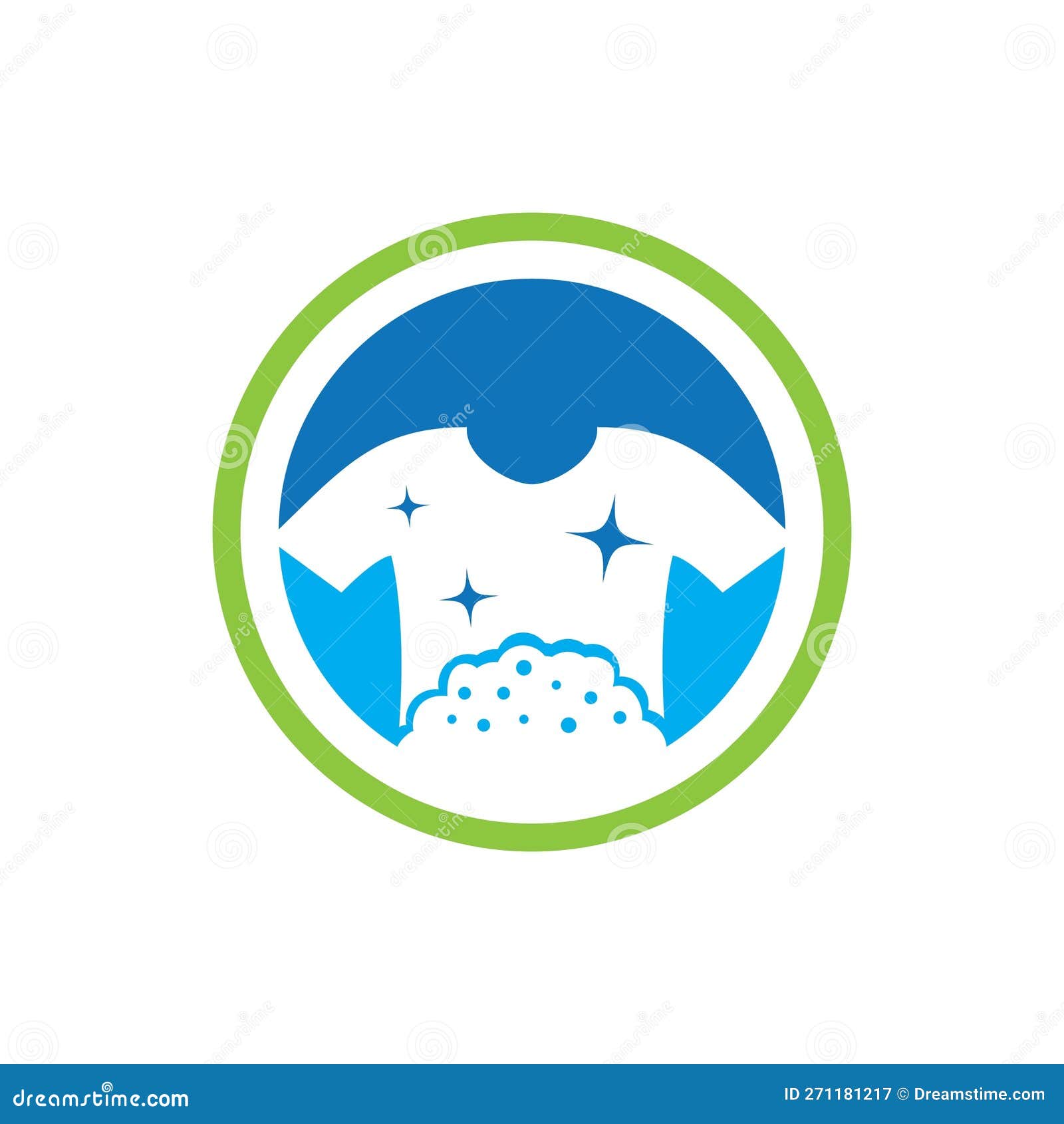 Illustration Du Logo De Lessive Illustration de Vecteur - Illustration ...