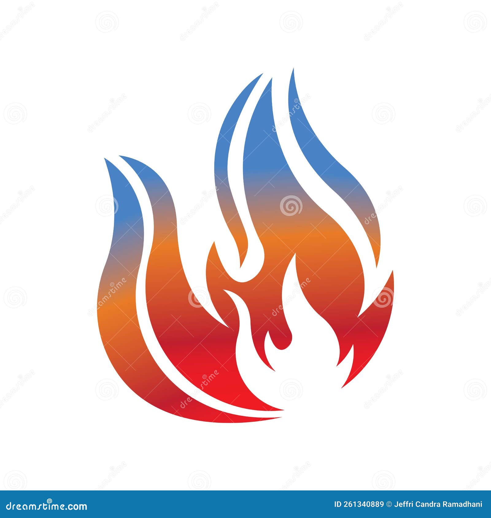 Illustration Du Logo Incendie Et Symbole D'incendie Illustration de ...