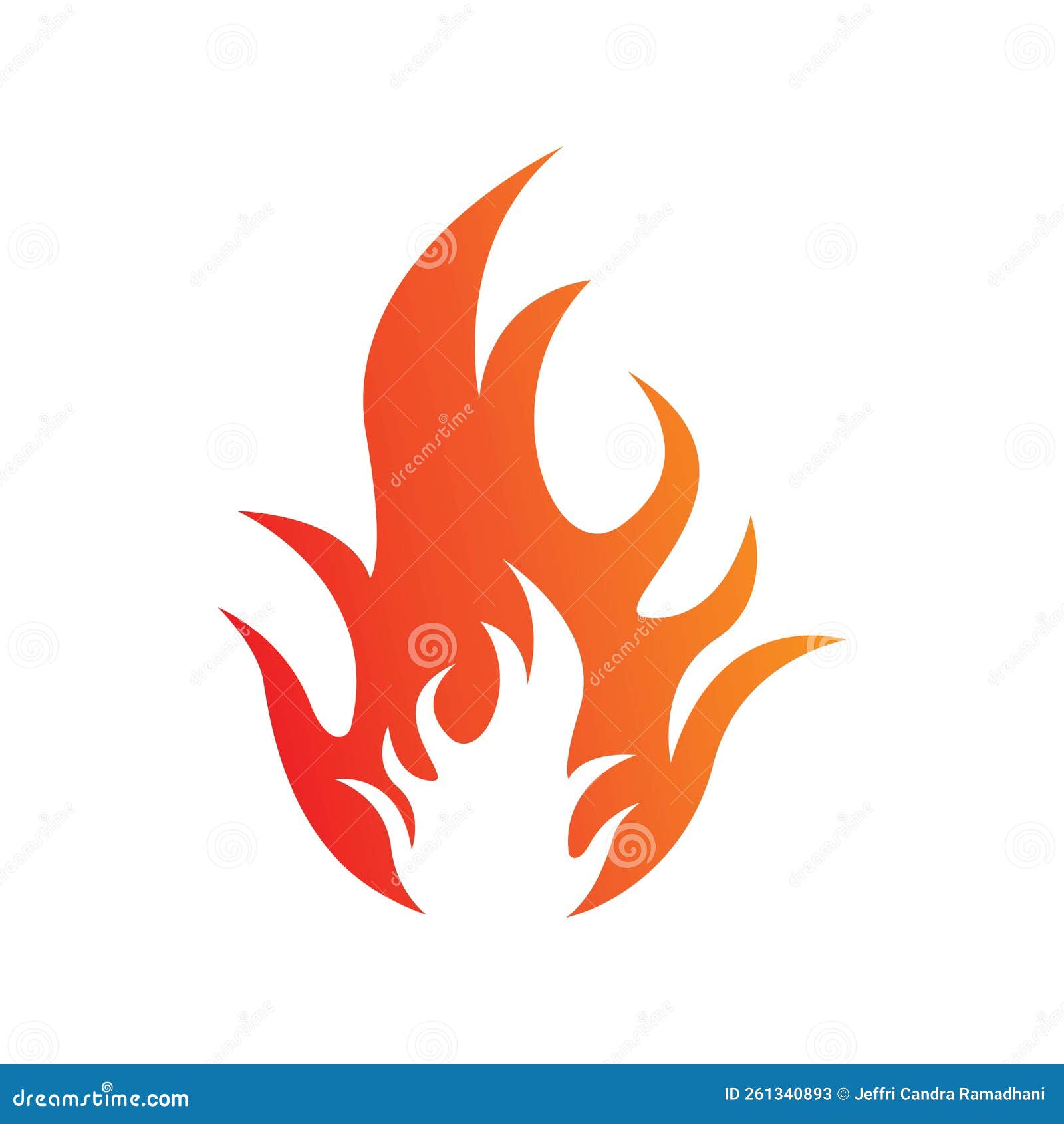 Illustration Du Logo Incendie Et Symbole D'incendie Illustration de ...