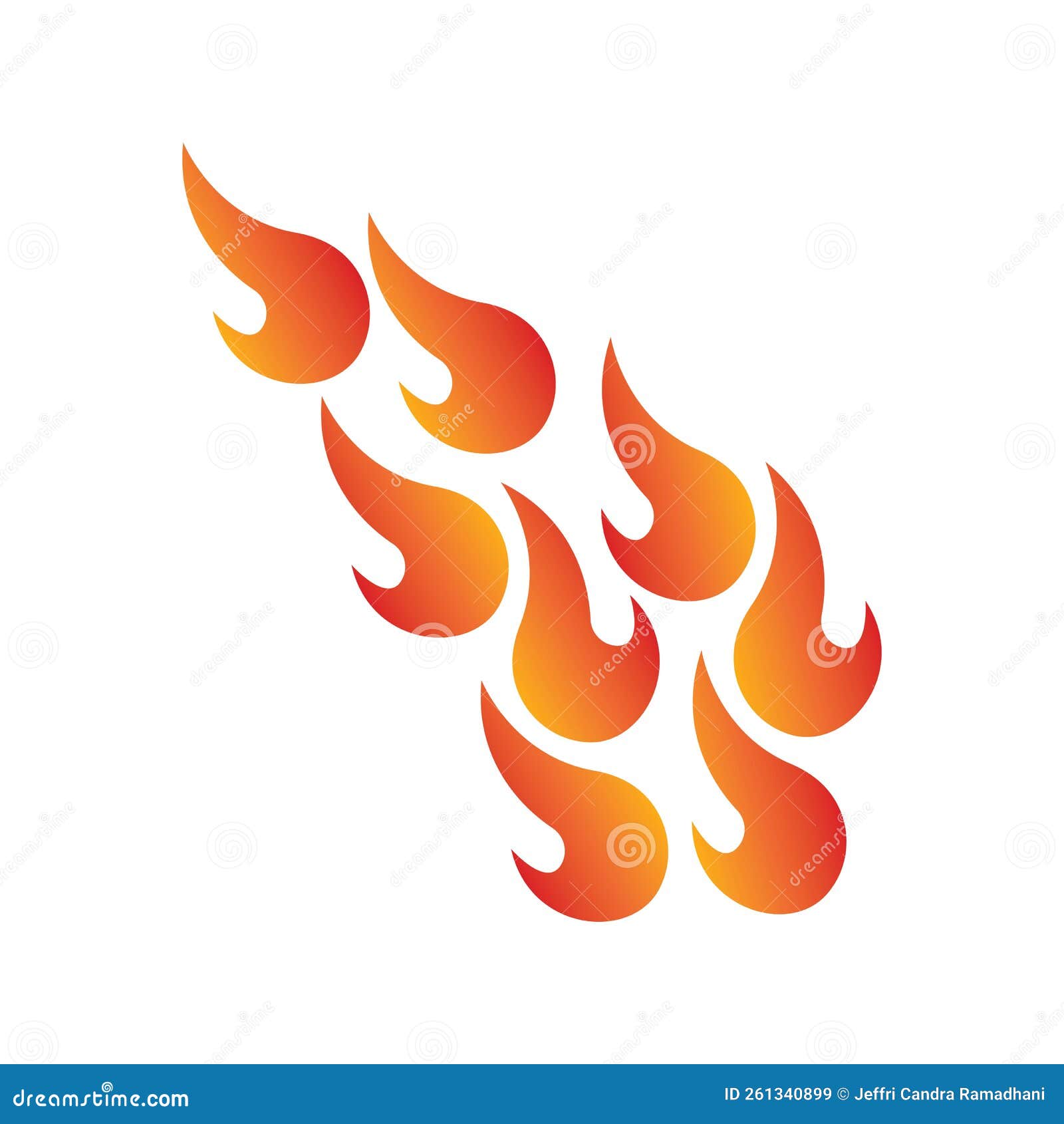 Illustration Du Logo Incendie Et Symbole D'incendie Illustration de ...