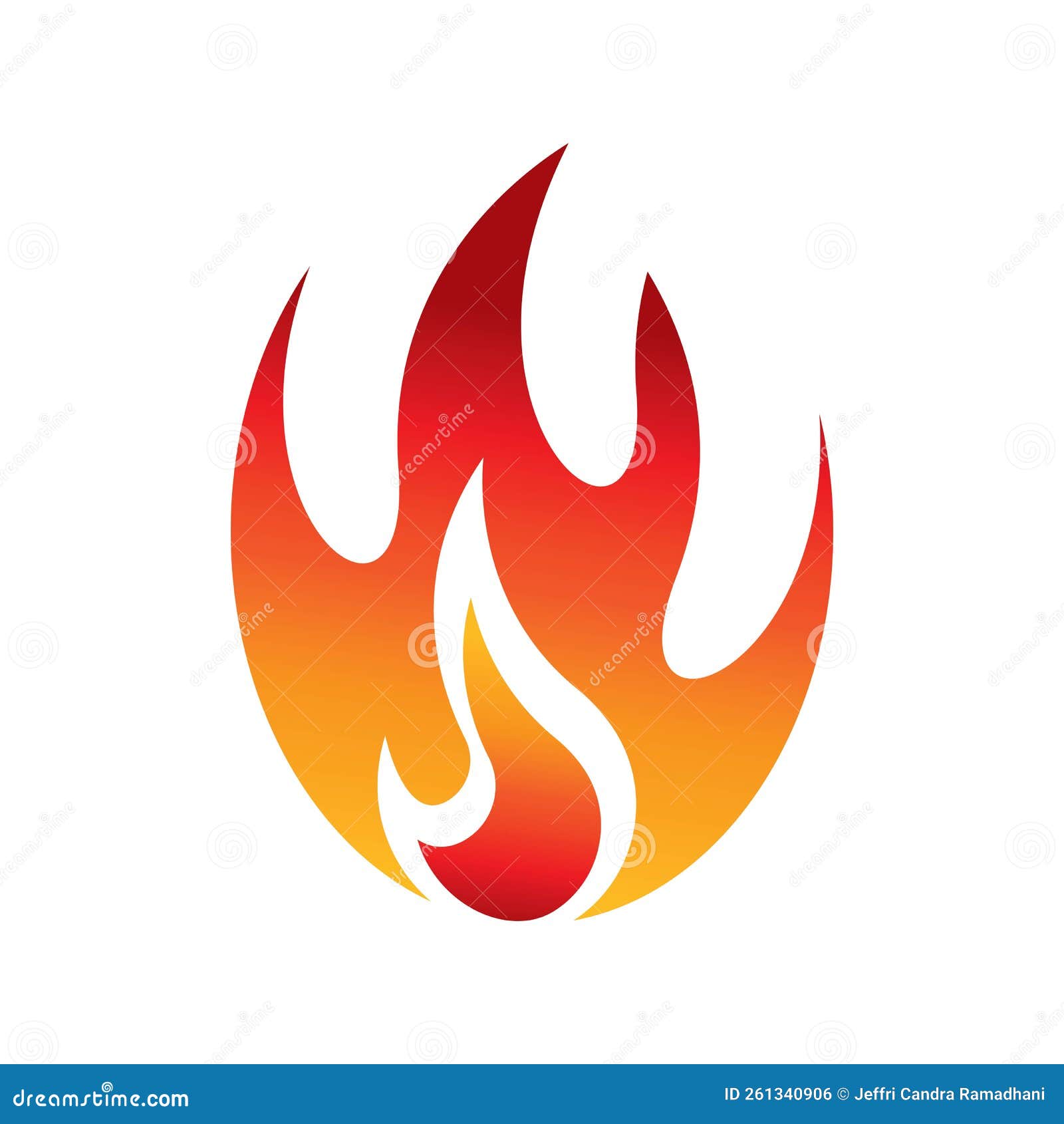 Illustration Du Logo Incendie Et Symbole D'incendie Illustration de ...