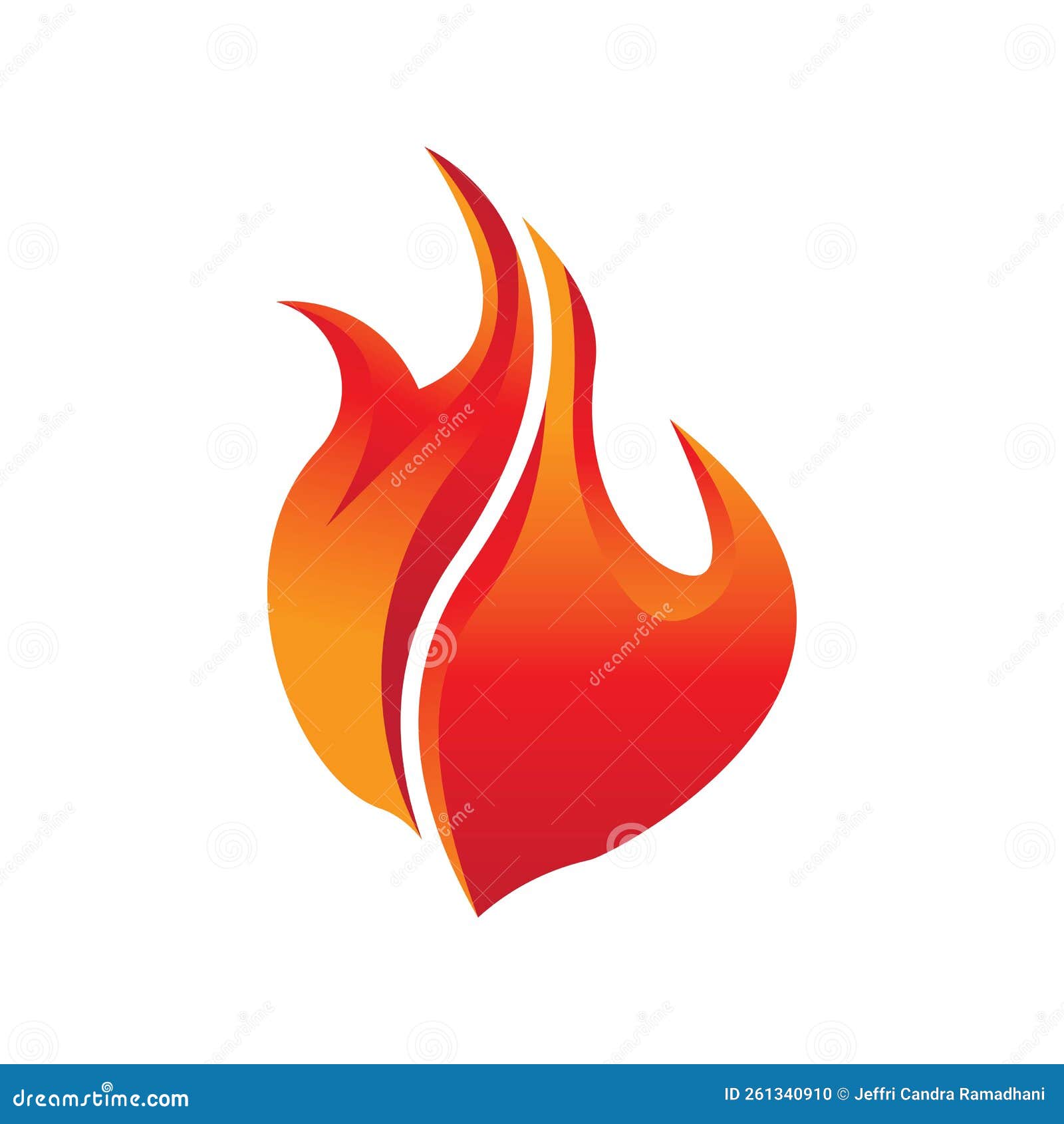 Illustration Du Logo Incendie Et Symbole D'incendie Illustration de ...