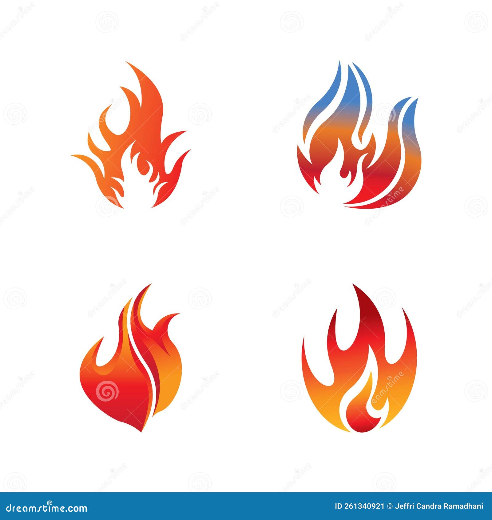 Illustration Du Logo Incendie Et Symbole D'incendie Illustration de ...