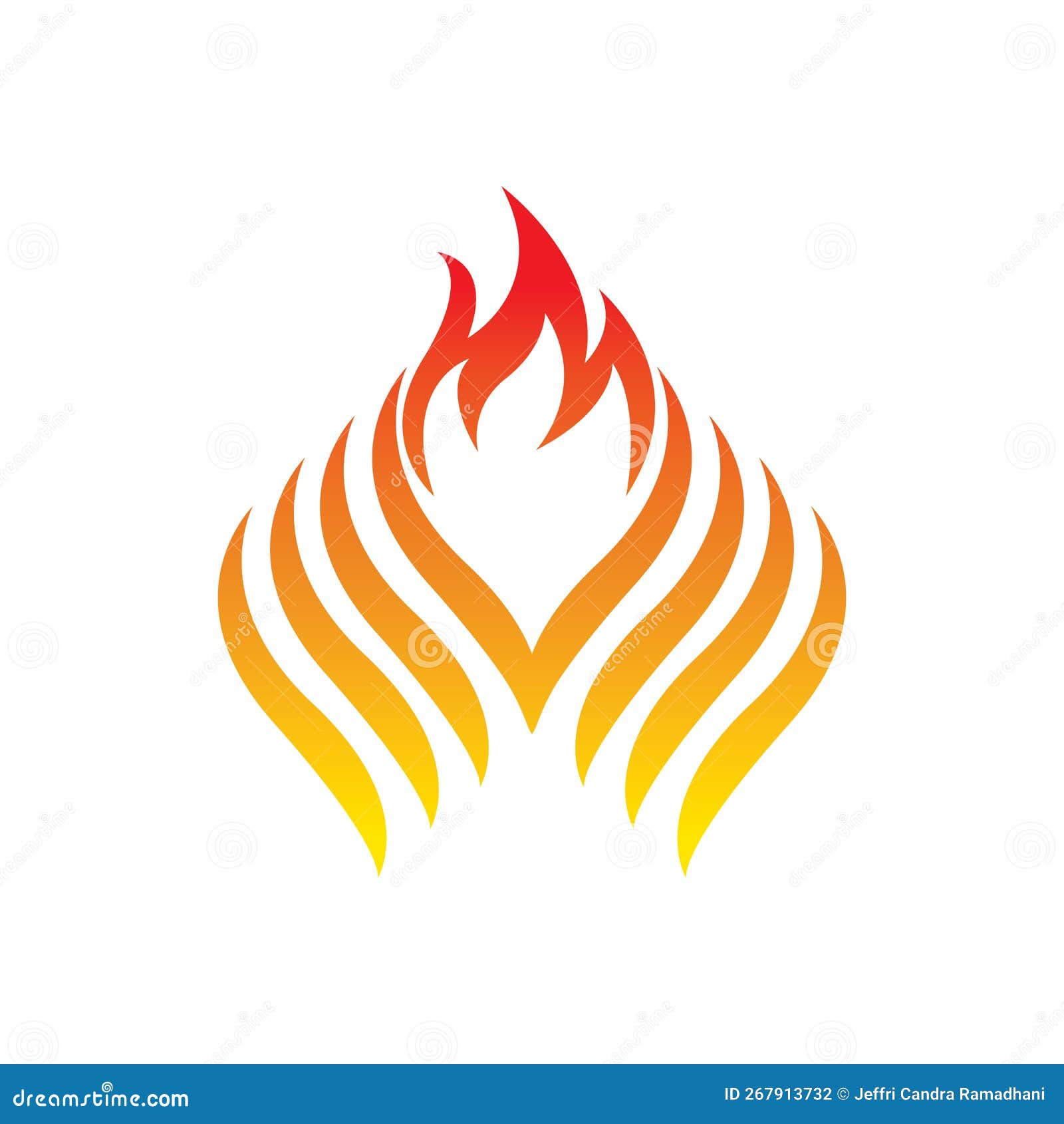 Illustration Du Logo Incendie Et Symbole D'incendie Illustration de ...