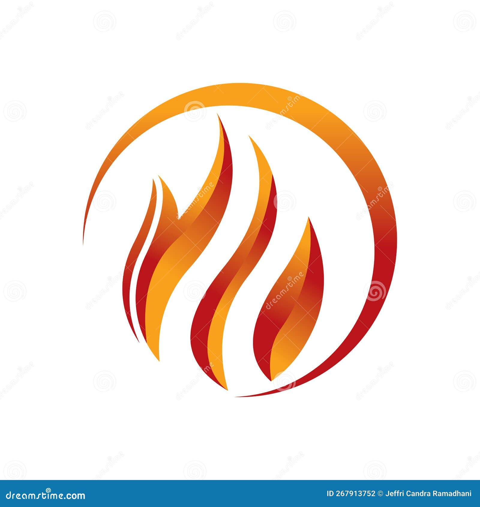 Illustration Du Logo Incendie Et Symbole D'incendie Illustration de ...