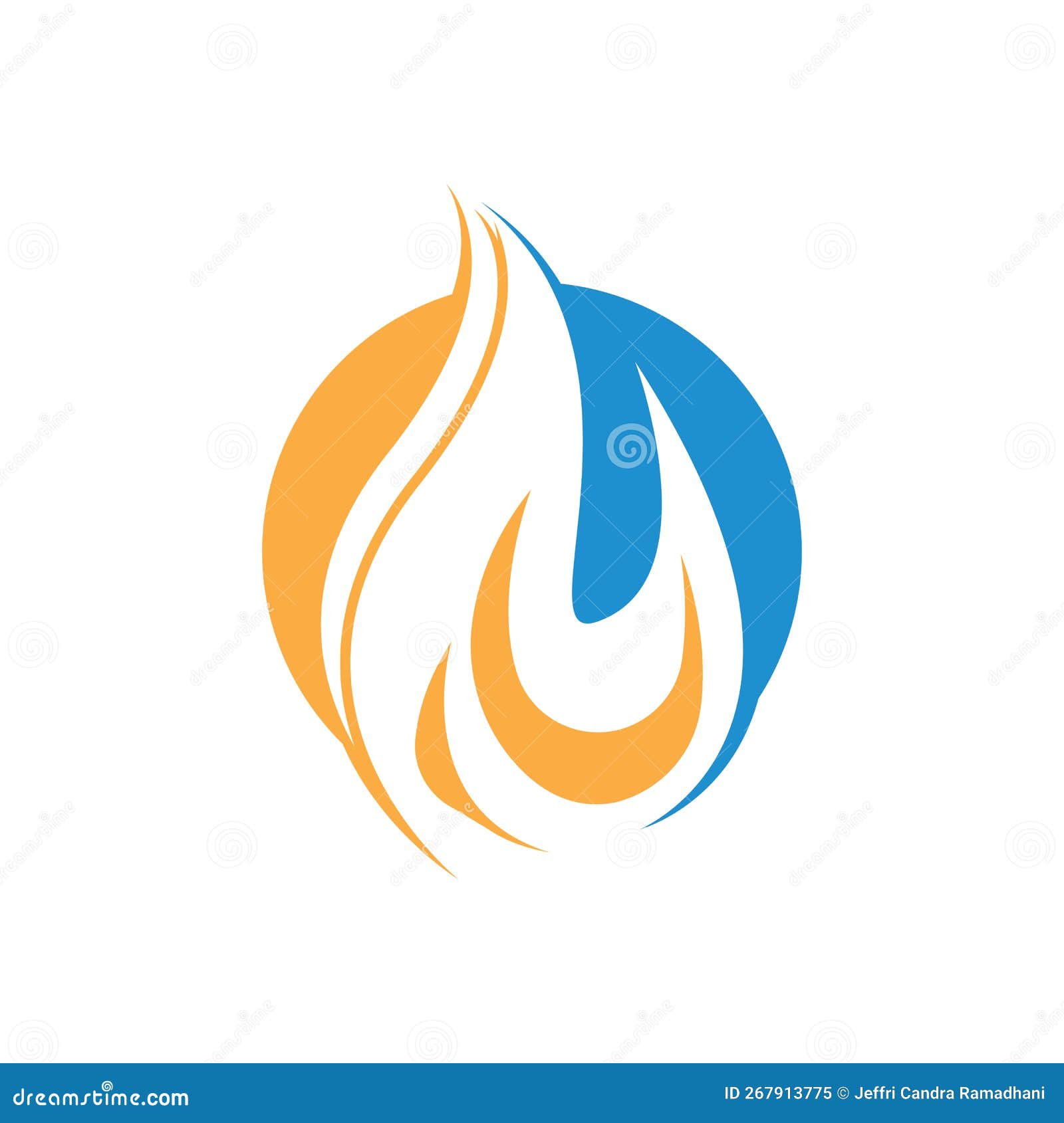 Illustration Du Logo Incendie Et Symbole D'incendie Illustration de ...
