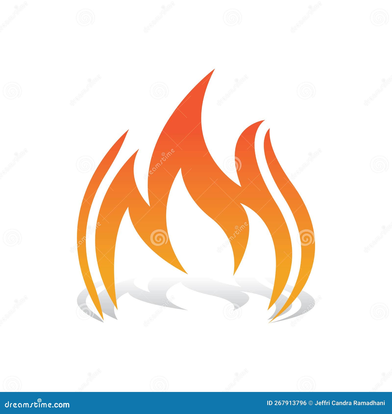 Illustration Du Logo Incendie Et Symbole D'incendie Illustration de ...
