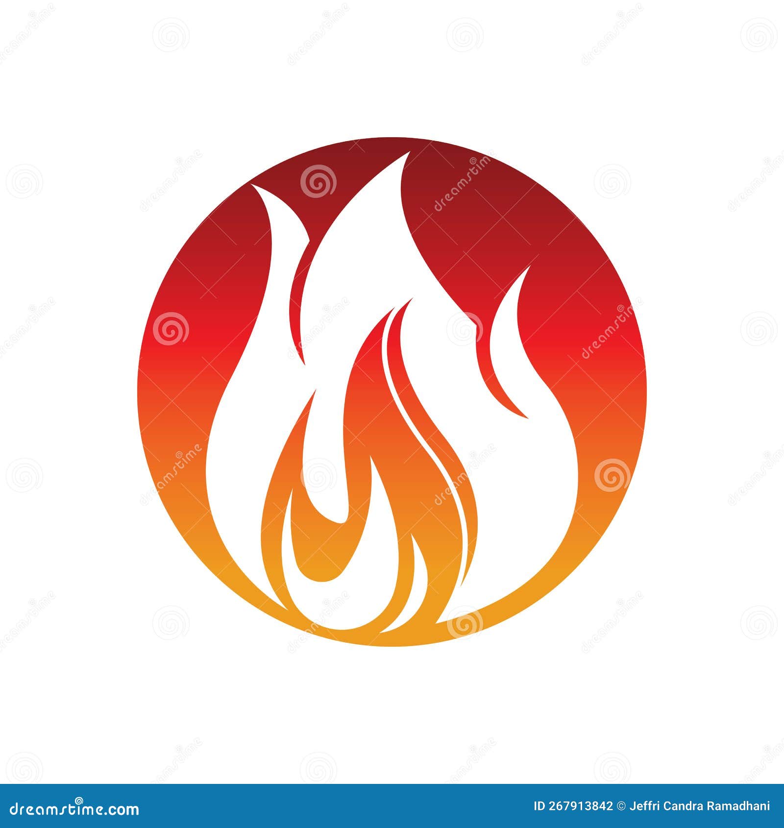 Illustration Du Logo Incendie Et Symbole D'incendie Illustration de ...