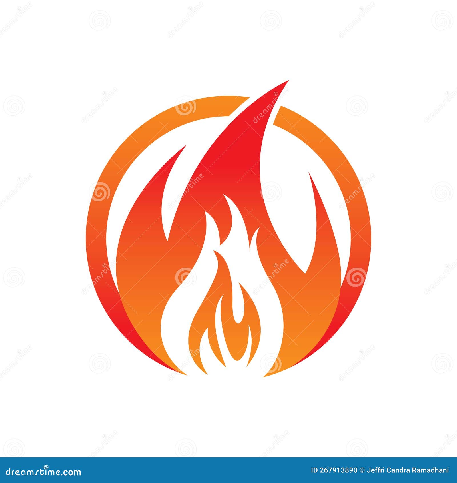 Illustration Du Logo Incendie Et Symbole D'incendie Illustration de ...