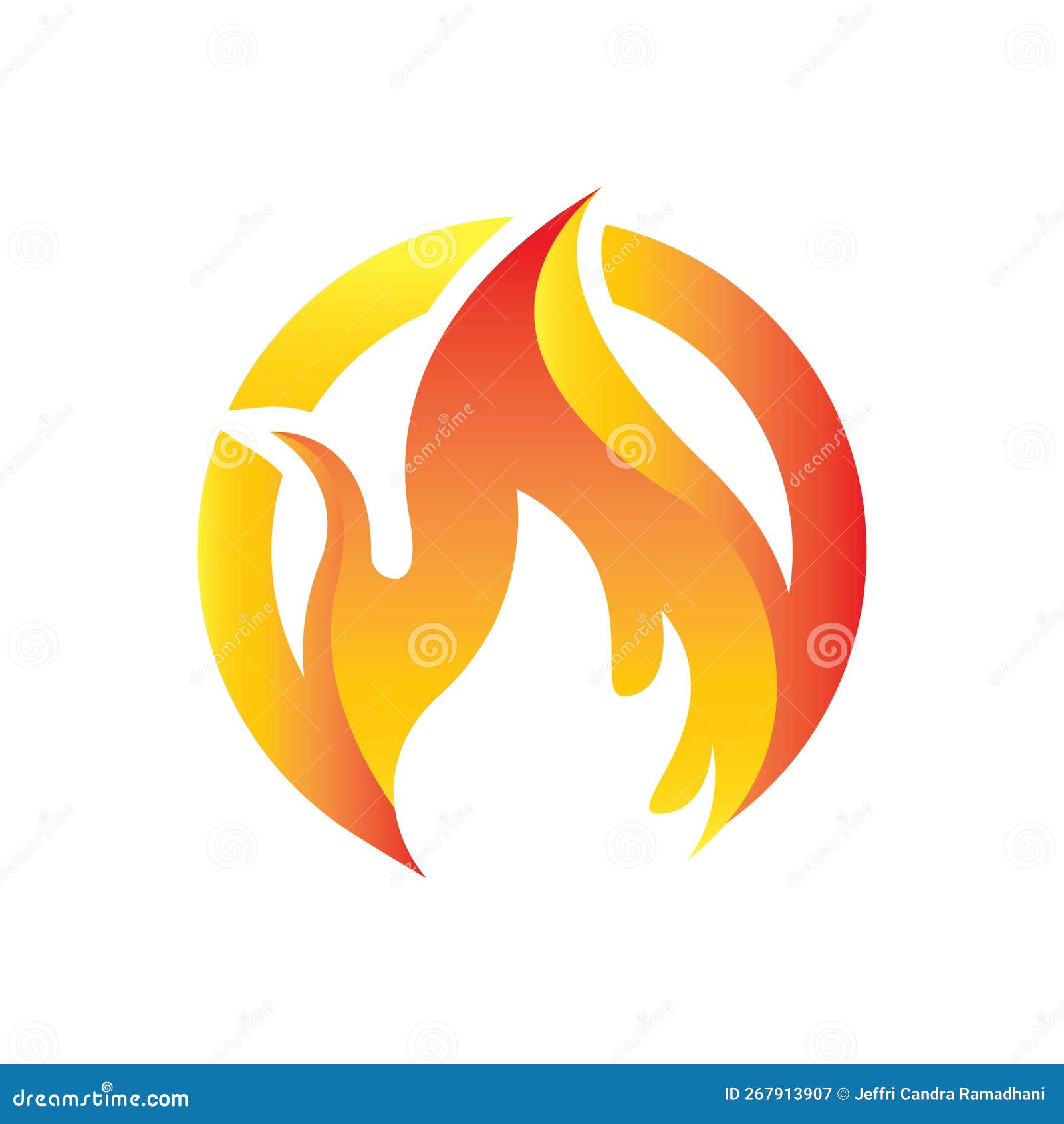 Illustration Du Logo Incendie Et Symbole D'incendie Illustration de ...