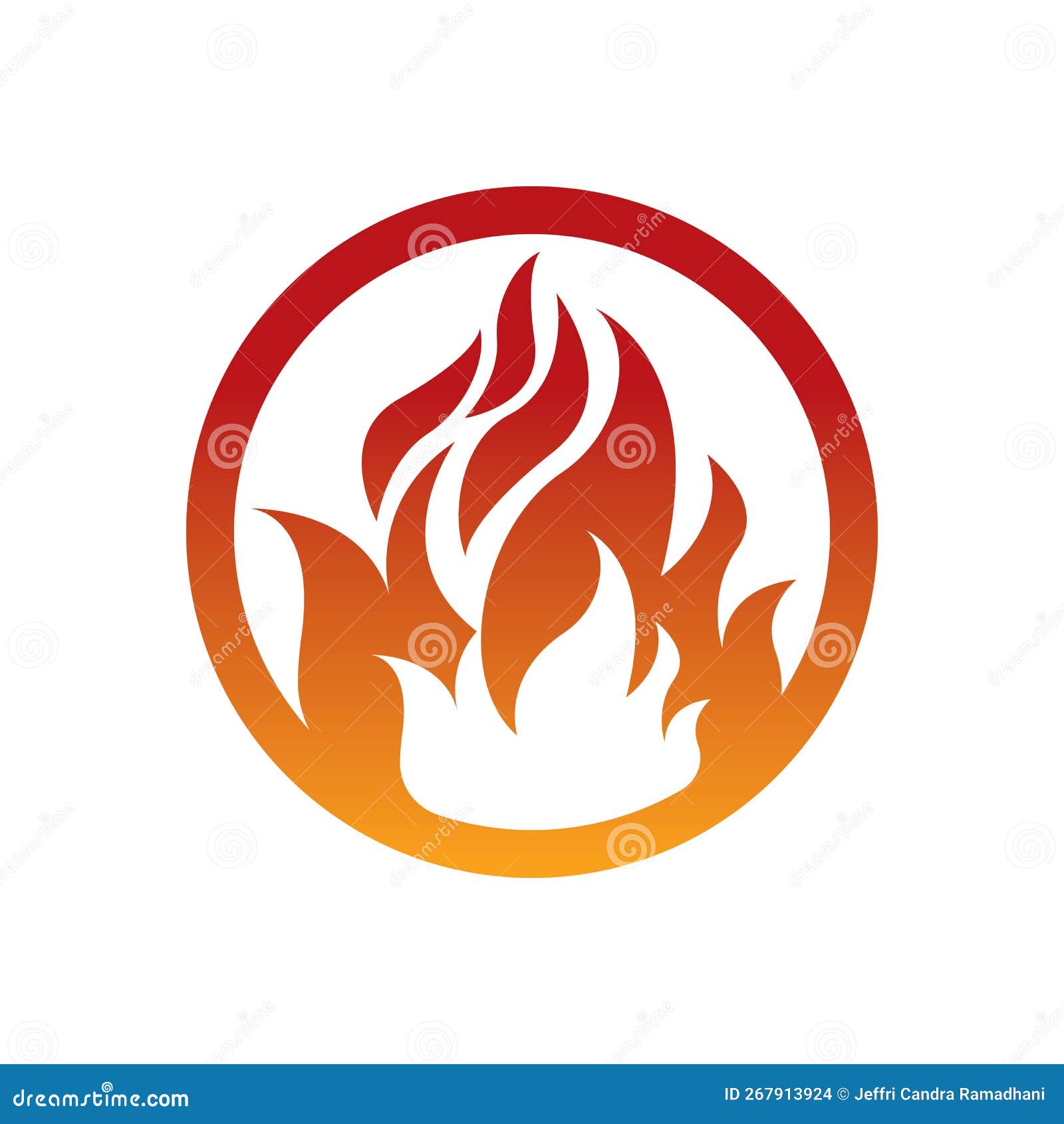 Illustration Du Logo Incendie Et Symbole D'incendie Illustration de ...